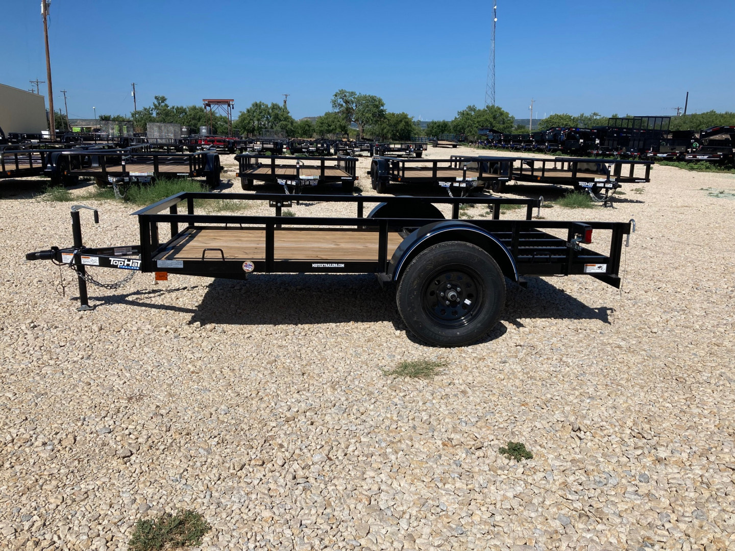 New 2025 Top Hat X 10'X60" Utility Trailer