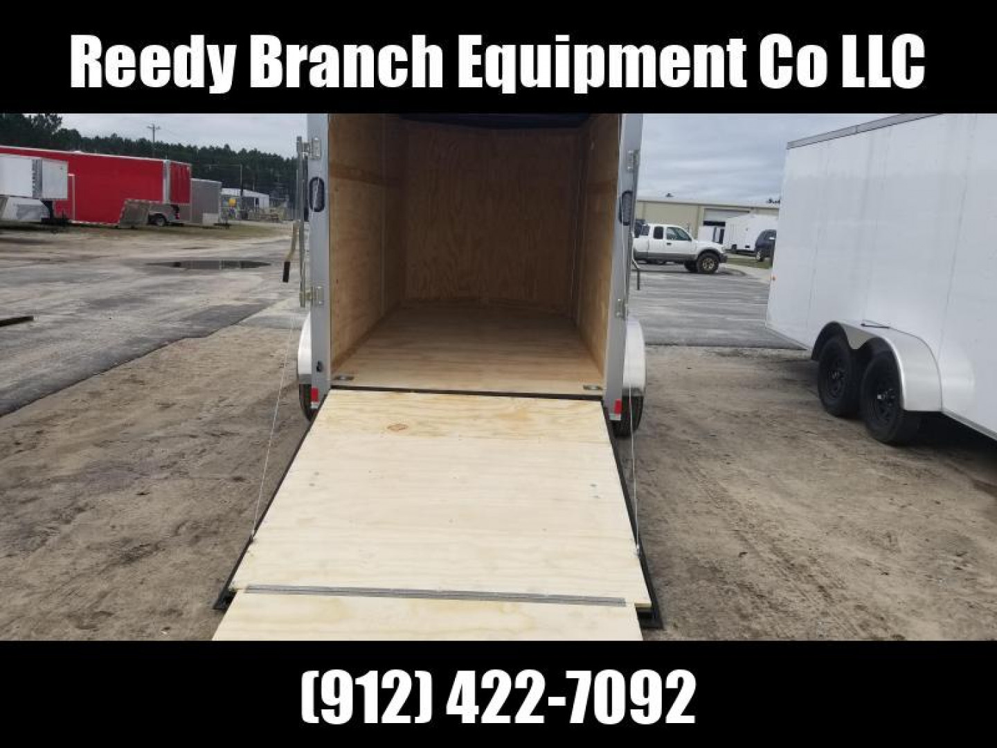 New New Rock Solid Cargo 6x12 TA Silver Enclosed Cargo Trailer for sale ...