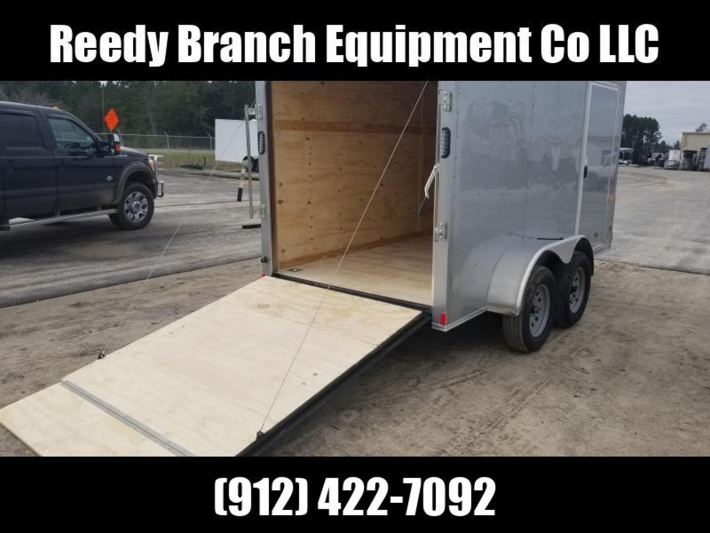 New New Rock Solid Cargo 6x12 TA Silver Enclosed Cargo Trailer for sale ...