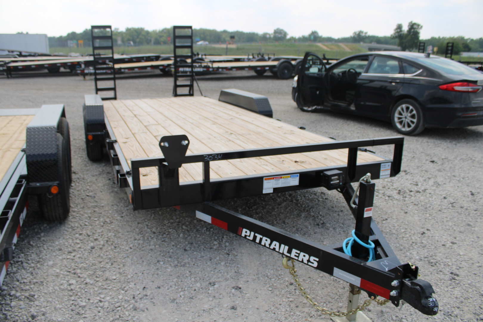 New 2026 PJ Trailers 20' 10K GWR FR EQUIPMENT TRAILER WITH FOLDING ...