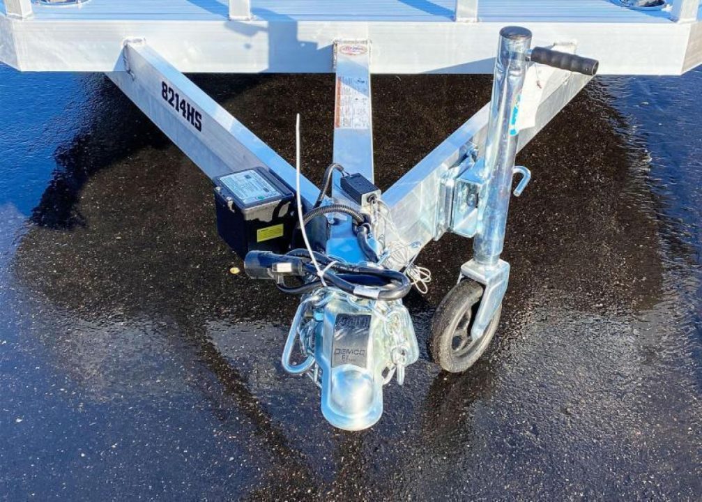 New Aluma 8214H Heavy Duty Aluminum Trailer - Tuck Under Ramps - 5200 ...