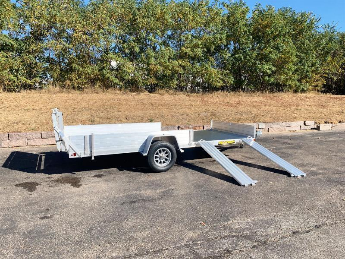 New Aluma 8115H SR Aluminum ATV Trailer - Bi-Fold Ramp! for sale in ...
