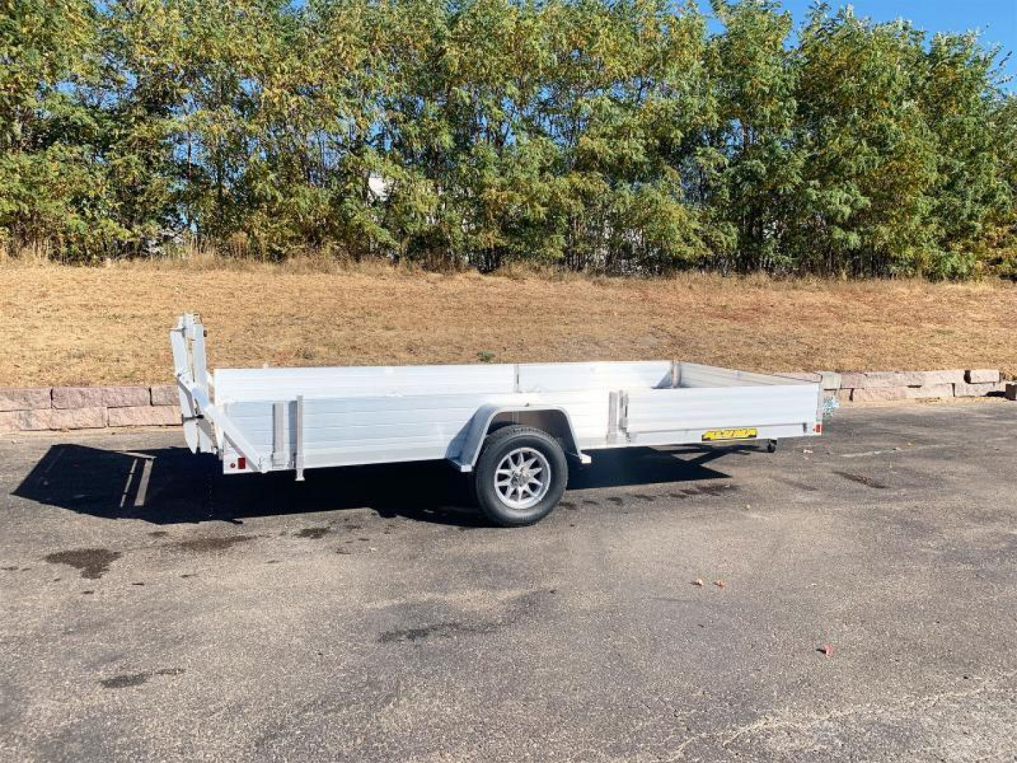 New Aluma 8115H SR Aluminum ATV Trailer - Bi-Fold Ramp! for sale in ...