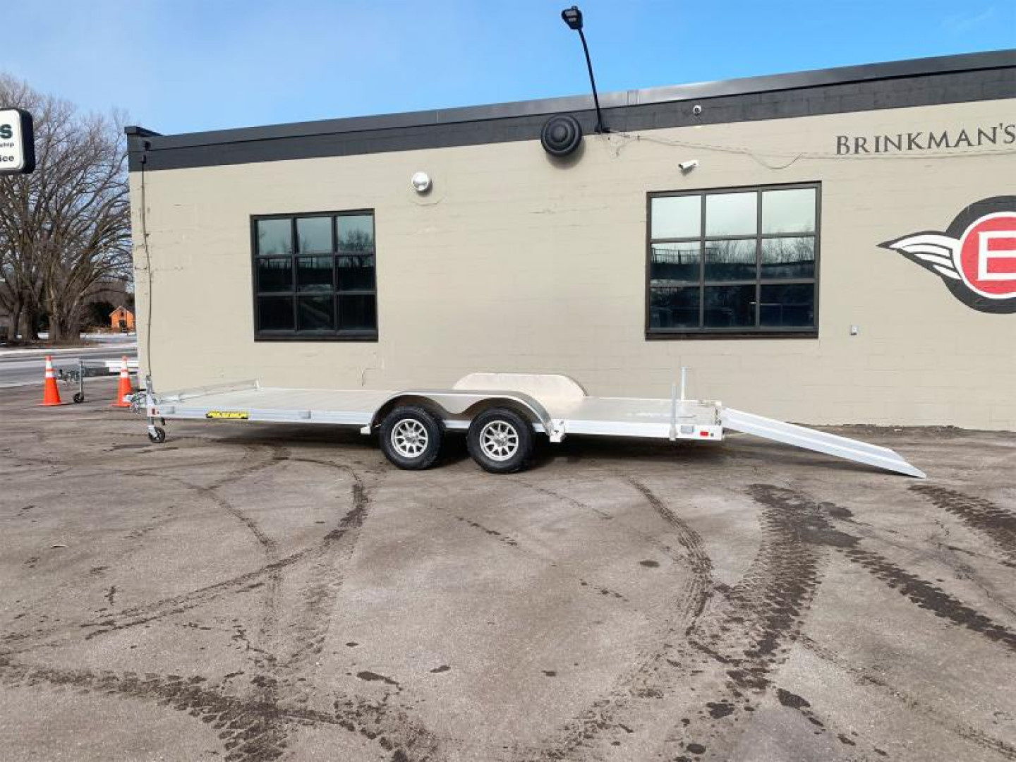 New Aluma 8220 Aluminum Utility Trailer - Tuck Under Ramps for sale in ...