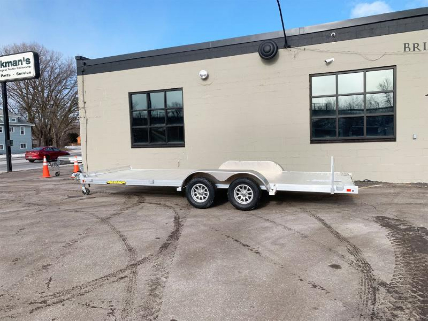 New Aluma 8220 Aluminum Utility Trailer - Tuck Under Ramps for sale in ...