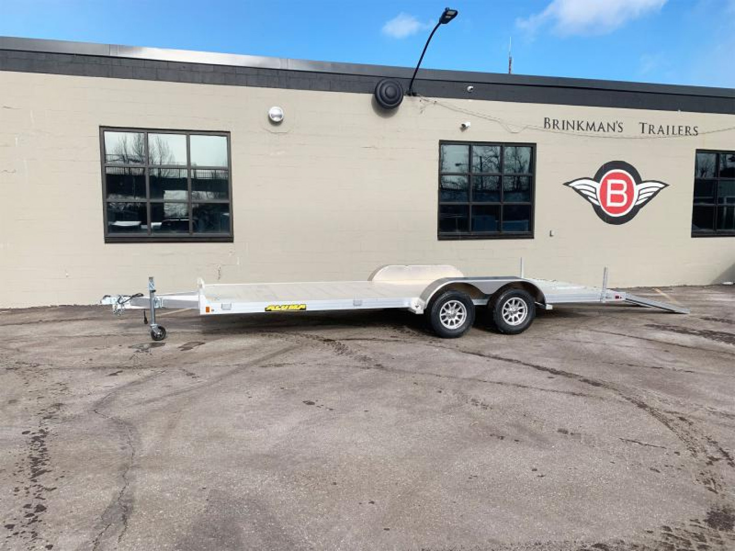 New Aluma 8220 Aluminum Utility Trailer - Tuck Under Ramps for sale in ...