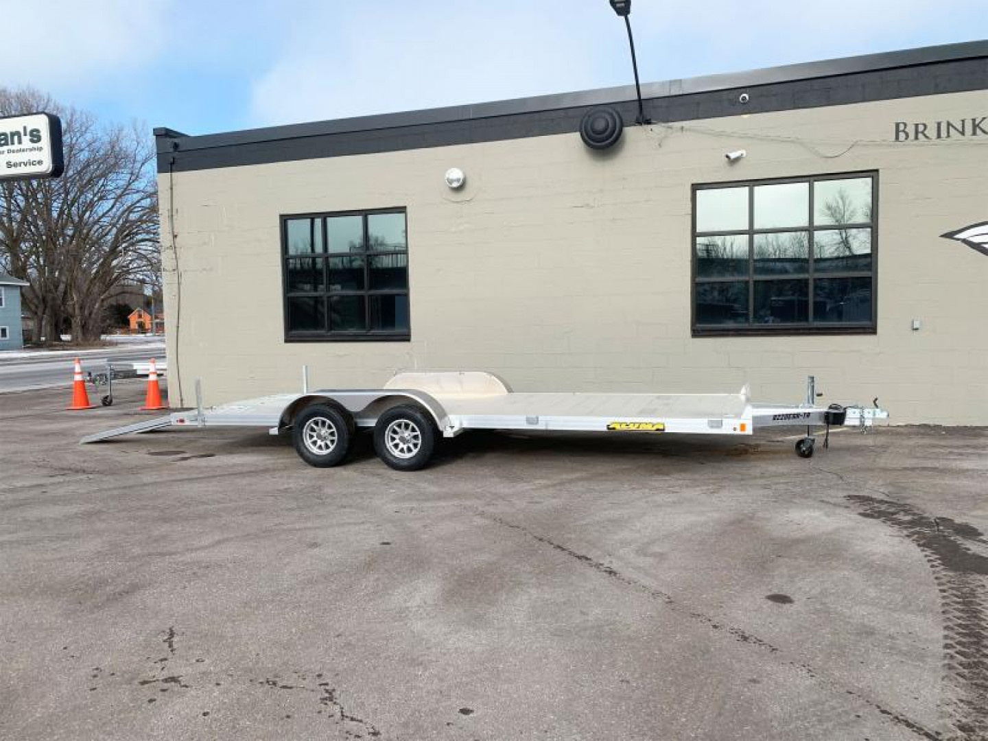 New Aluma 8220 Aluminum Utility Trailer - Tuck Under Ramps for sale in ...