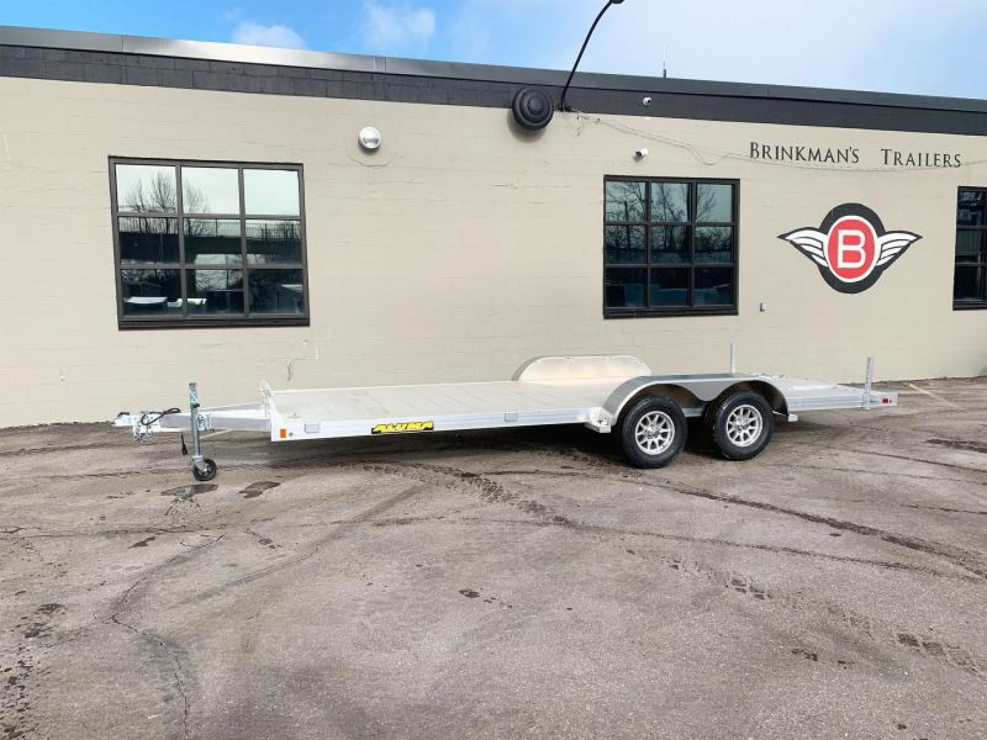 New Aluma 8220 Aluminum Utility Trailer - Tuck Under Ramps for sale in ...