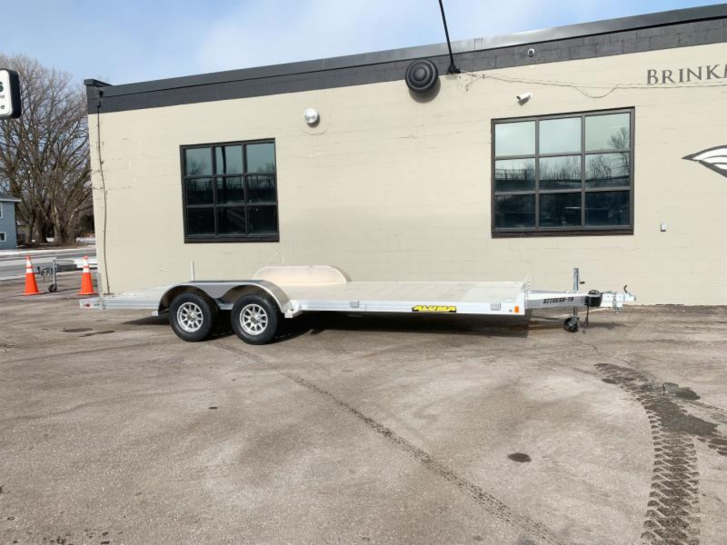 New Aluma 8220 Aluminum Utility Trailer - Tuck Under Ramps for sale in ...