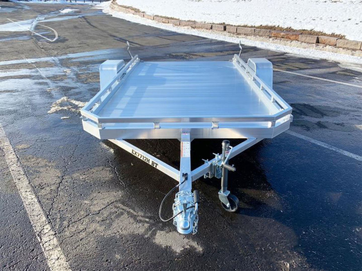 New Aluma EX7712H Aluminum Trailer- Bi-fold Rear Ramp! for sale in ...