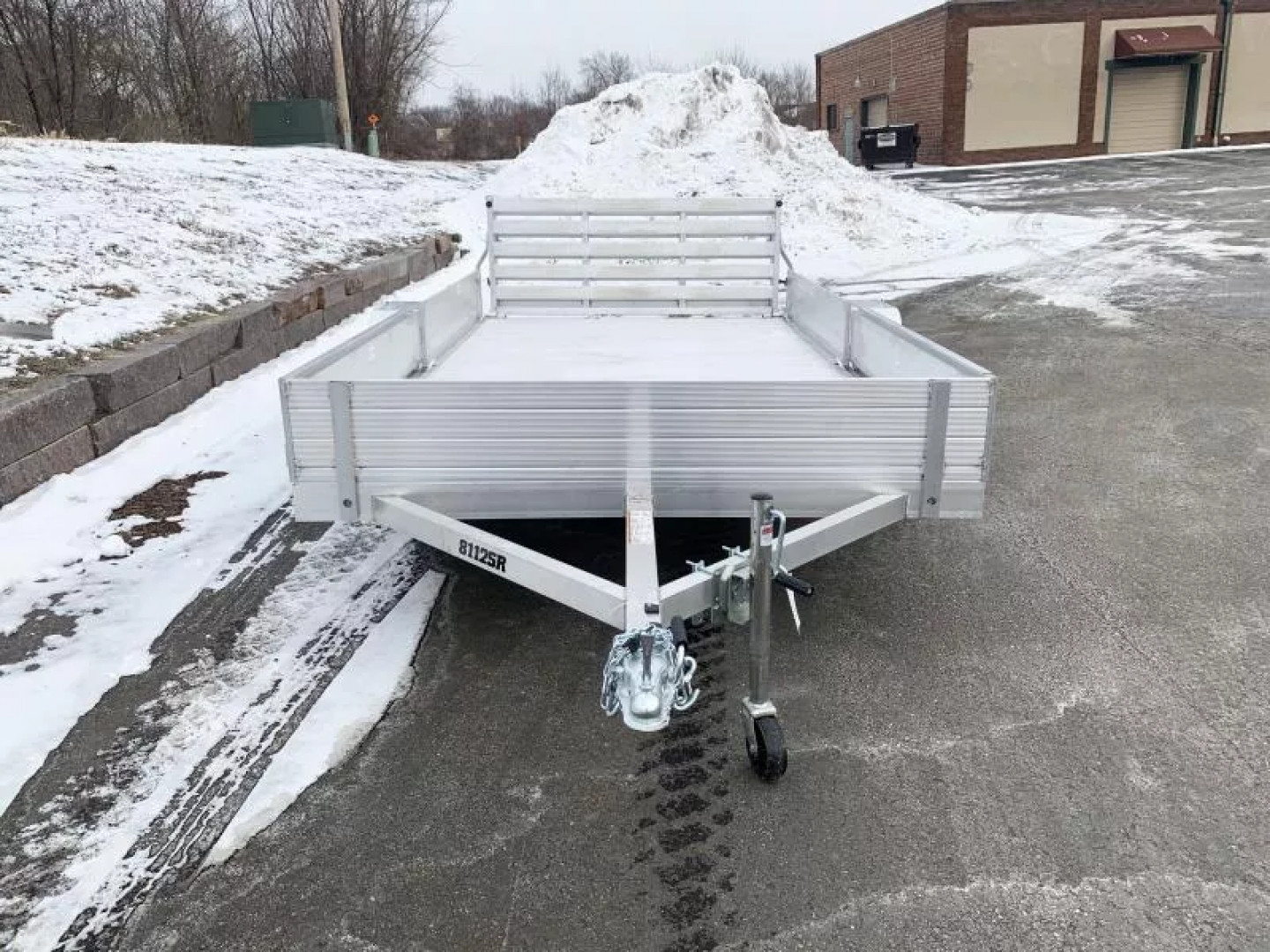New Aluma 8112 SR Aluminum ATV Trailer - Side Ramps! for sale in Delano, MN