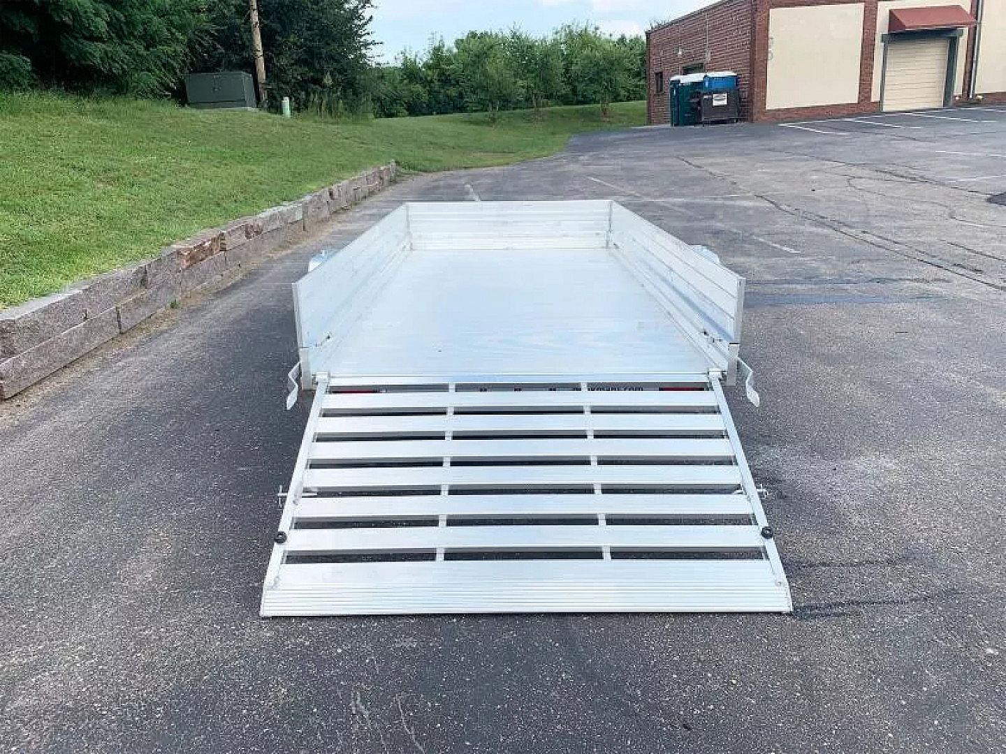 New Aluma 6812H ESA Open Utility Trailer w/Full Rear Ramp for sale in ...