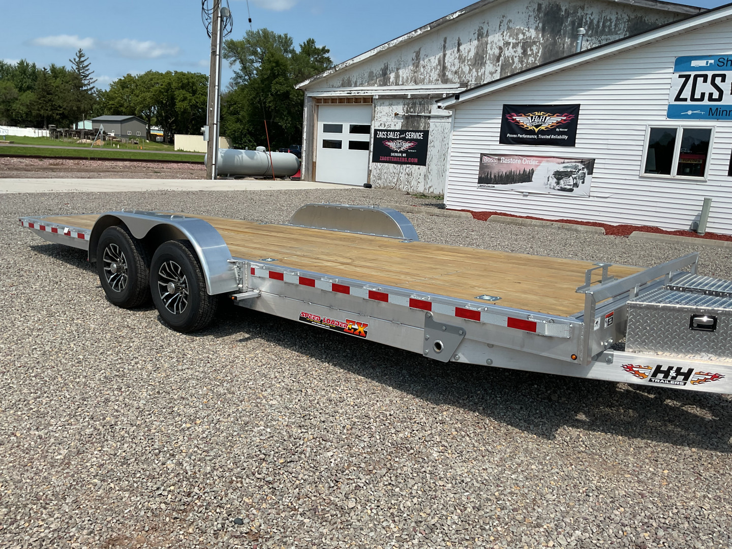 New 2026 H&H Trailers H8222EXLA-100 Car Hauler