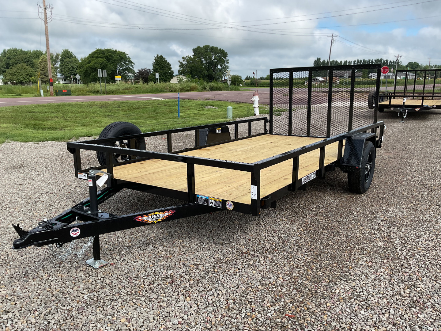 New 2026 H&H Trailers H8214RS-030 Utility Trailer