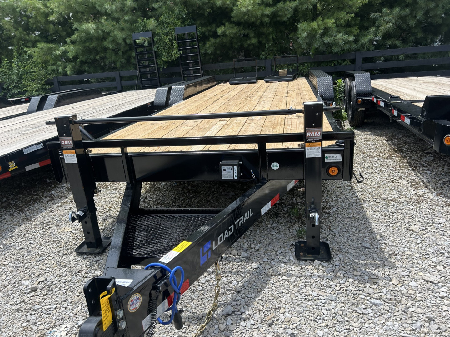 New 2025 Load Trail CH21 83" X 24' TRIPLE AXLE Equipment Trailer for ...