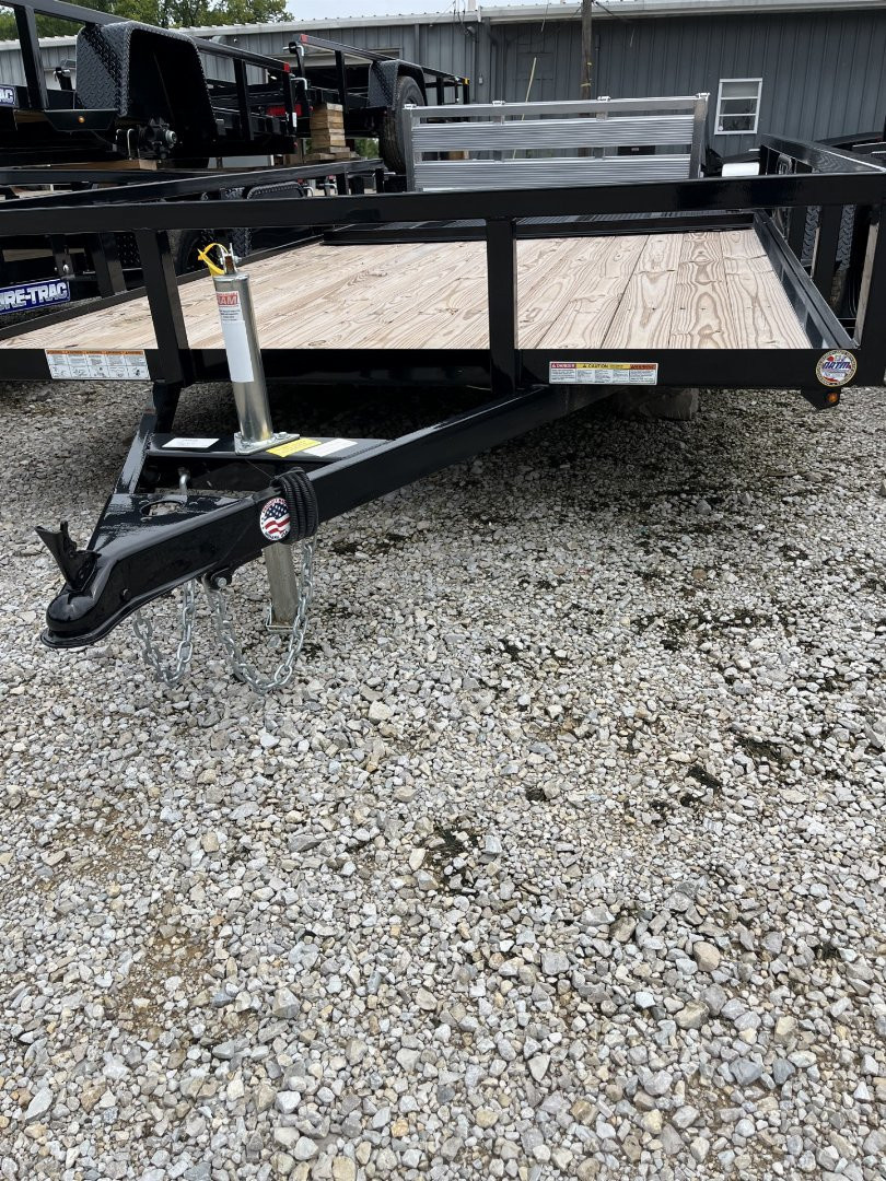 New 2025 Sure-Trac 6 x 12 Tube Top Utility 3K Idler Utility Trailer