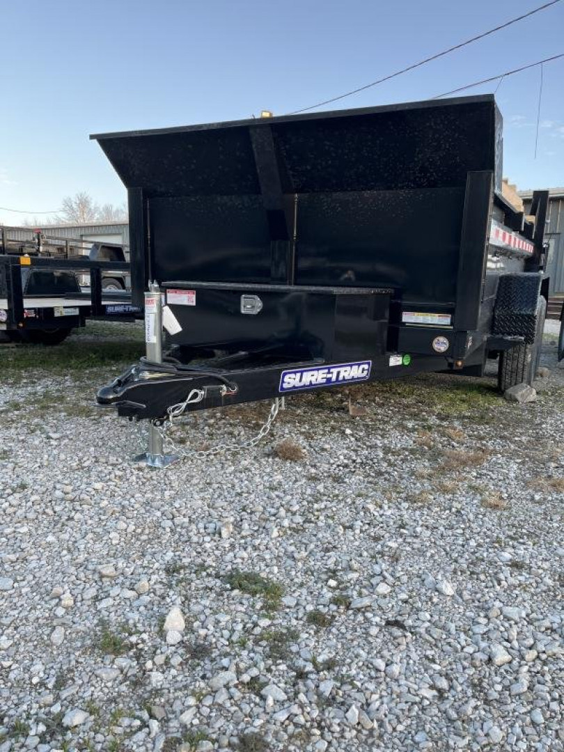 New 2025 Sure-Trac 6 x 10 SD Low Profile Dump Trailer 7K Single Ram for ...