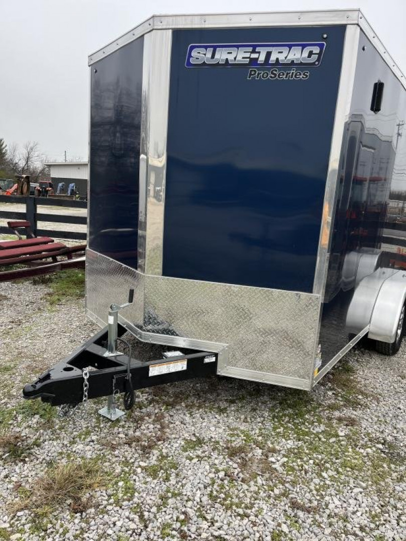 New 2025 Sure-Trac 7 x 14 Pro Series Enclosed Wedge Cargo Trailer TA 7K