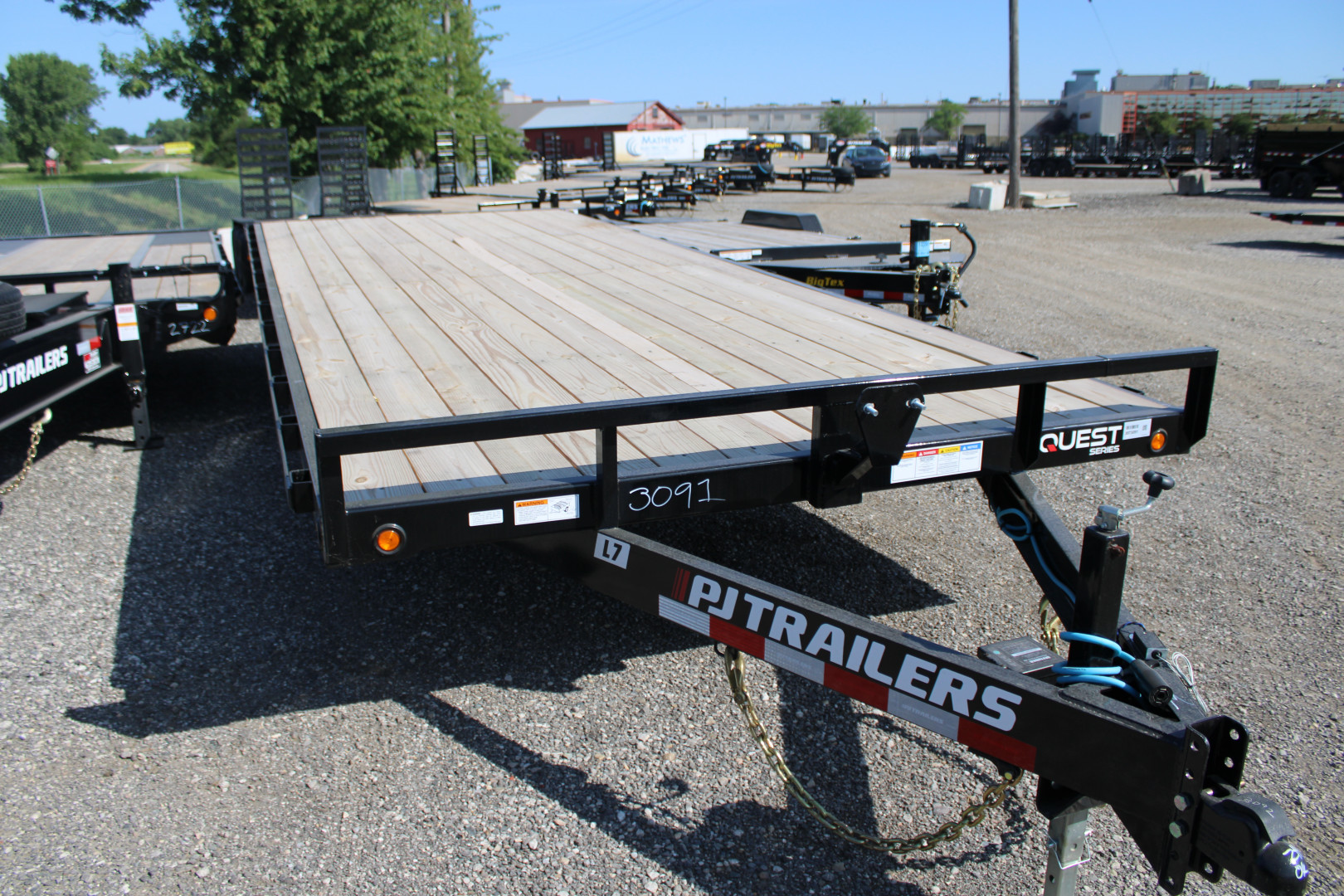 New 2026 PJ Trailers 22' FR L7 DECK OVER EQUIPMENT TRAILER 49440 ...