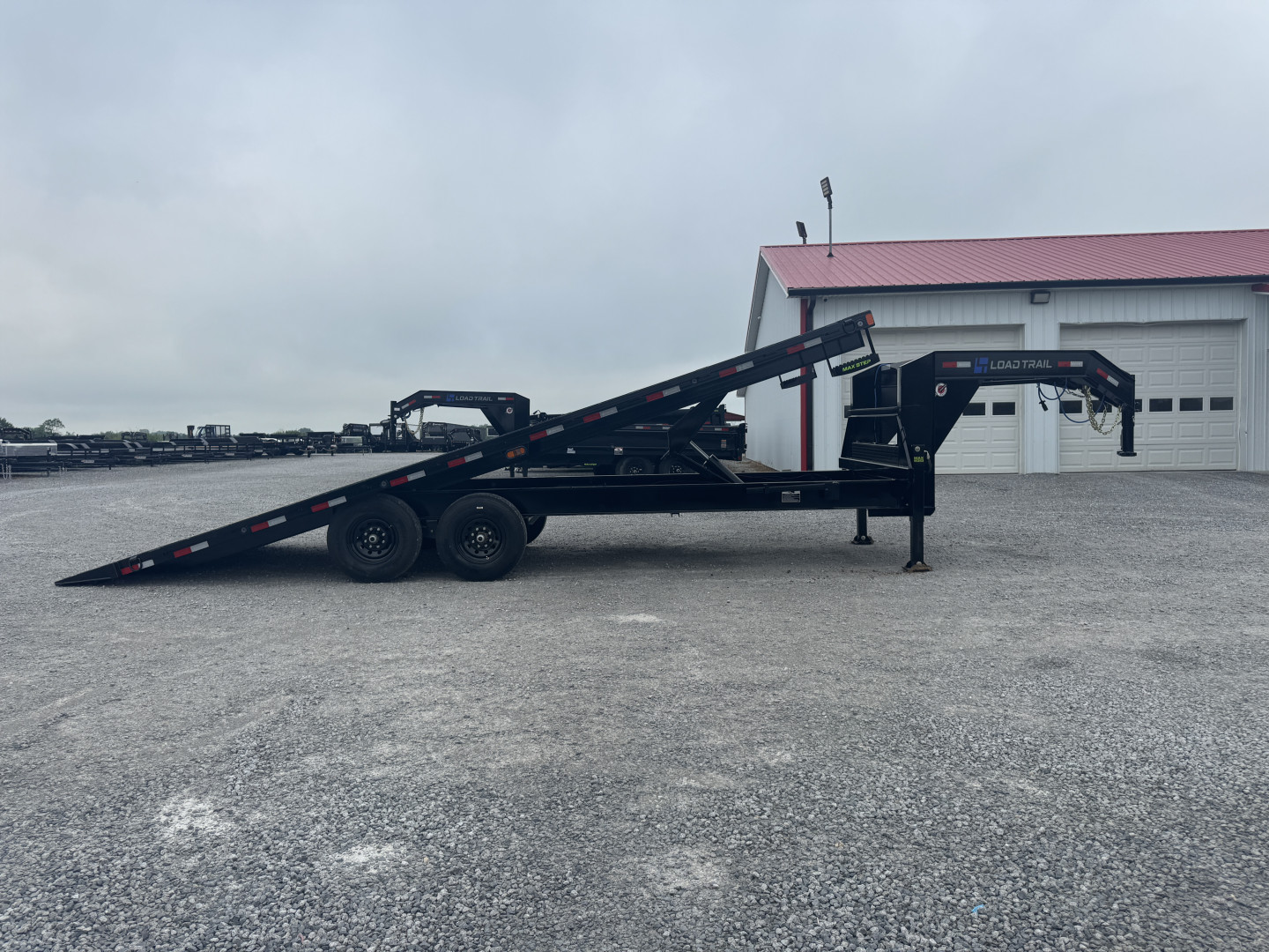 New 2026 Load Trail 102"x24' Hydraulic Tilt Gooseneck Equipment Trailer