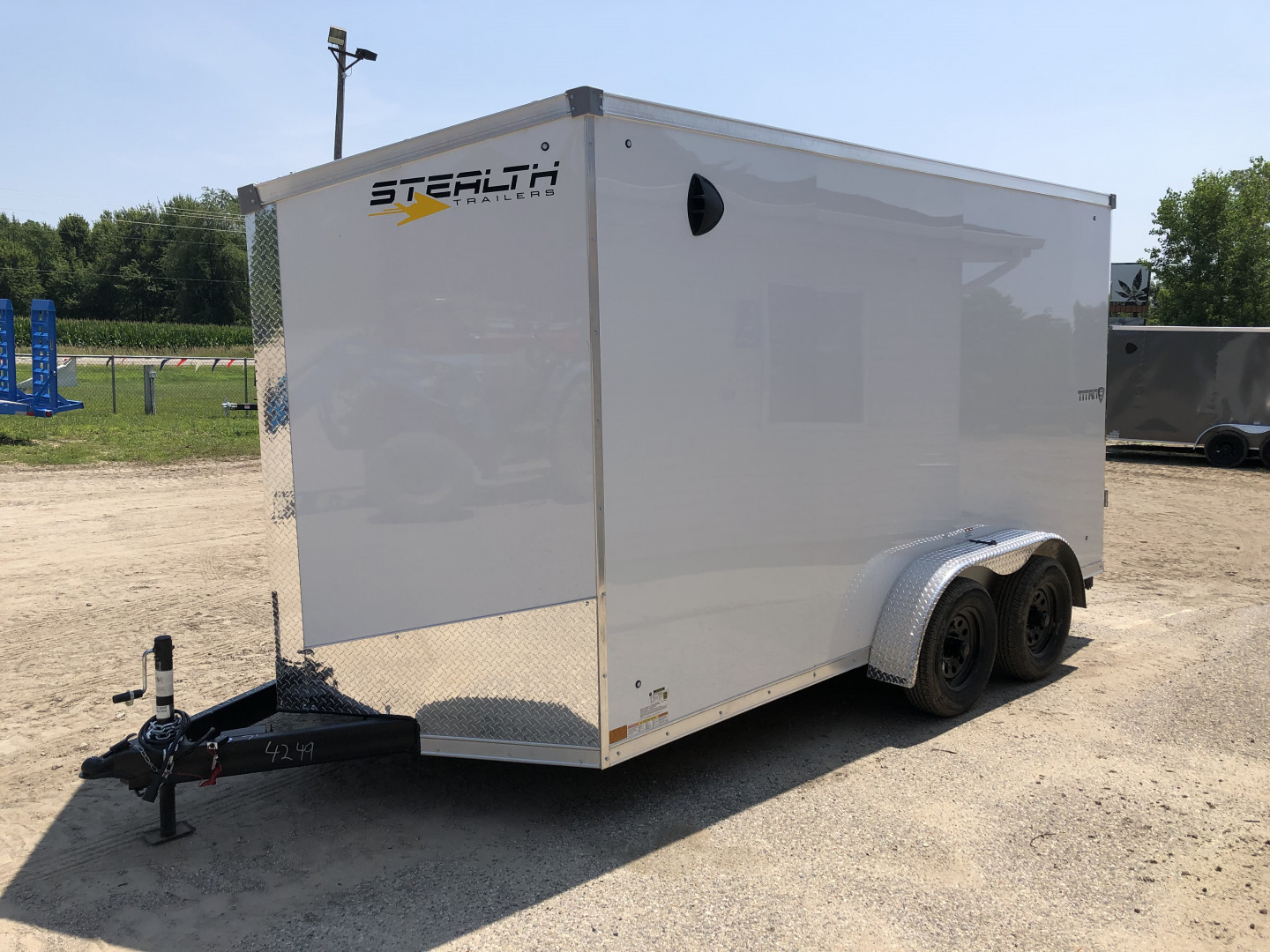 New 2025 Stealth Trailers 7X14 7' INTERIOR W/ RAMP DOOR Cargo ...