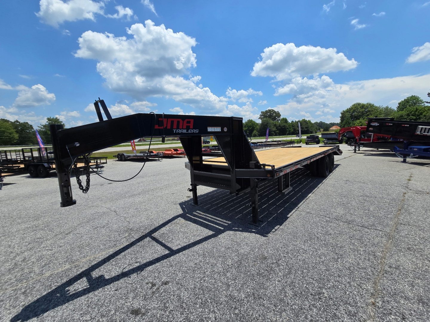 New 2025 DELUXE 20K 20+5 DUAL TANDEM GOOSENECK DECKOVER EQUIPMENT ...