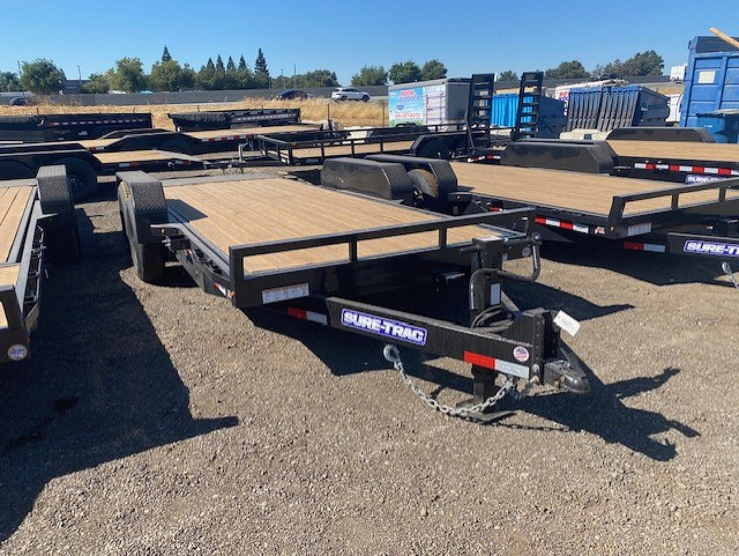 New 7x18 Tandem Axle 14K Tilt Bed Equip Trailer for sale in Sacramento, CA