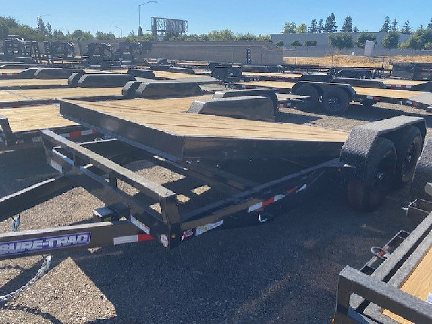 New 7x18 Tandem Axle 14K Tilt Bed Equip Trailer for sale in Sacramento, CA