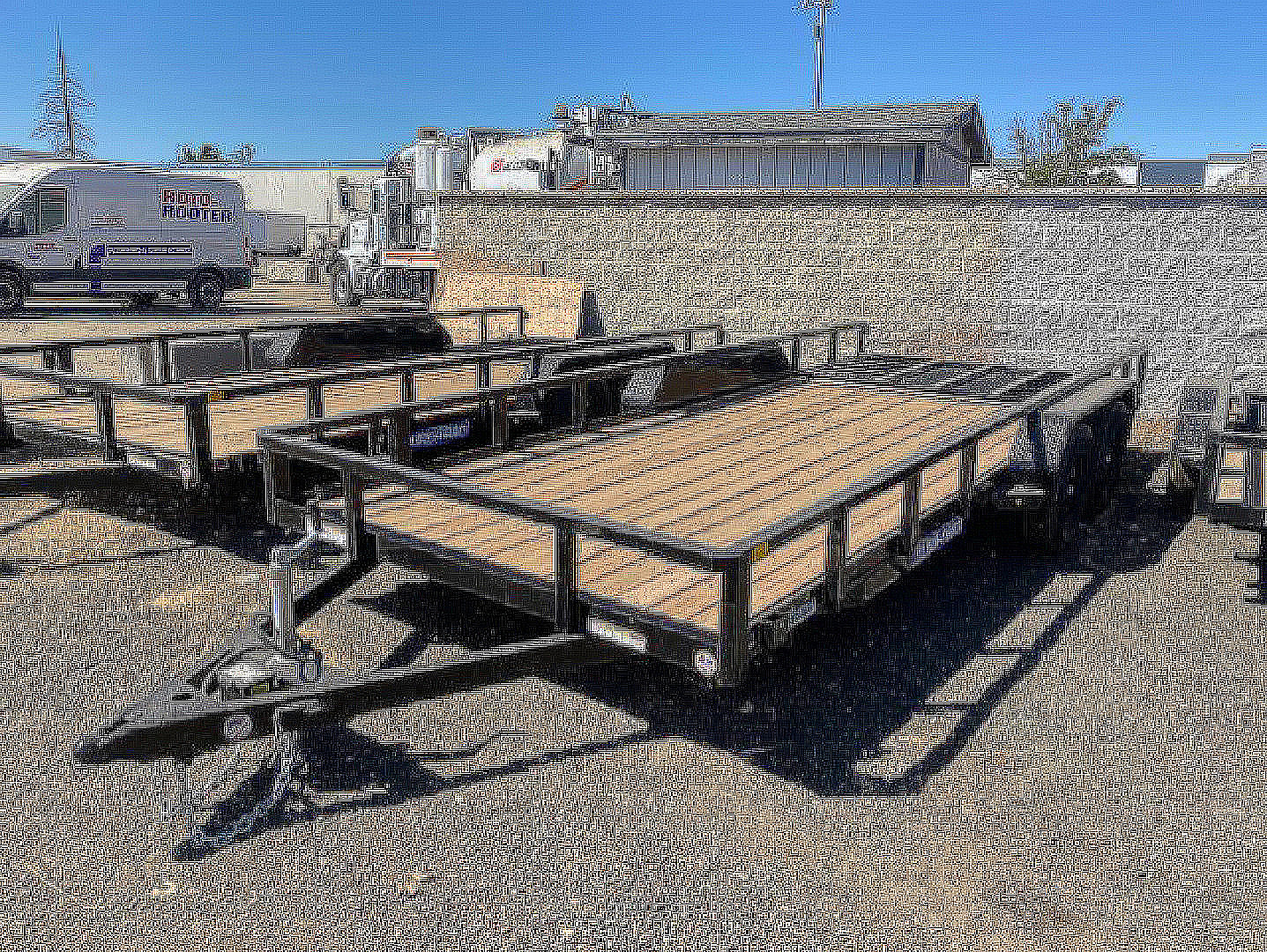 New 7x18 Tandem Axle 7K Tube Top Utility Trailer for sale in Sacramento, CA