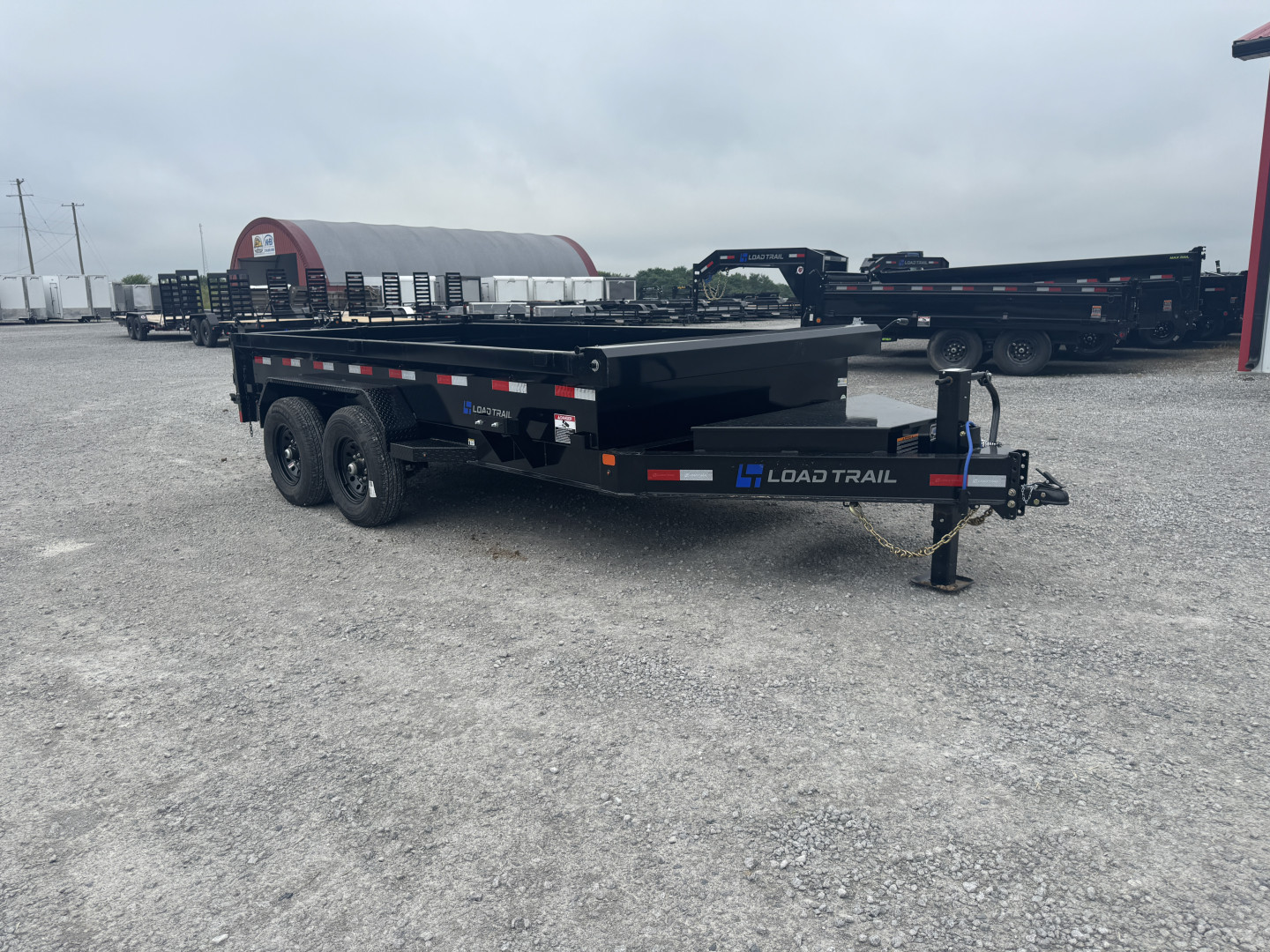 New 2025 Load Trail 83"x14' DE Series Dump Trailer