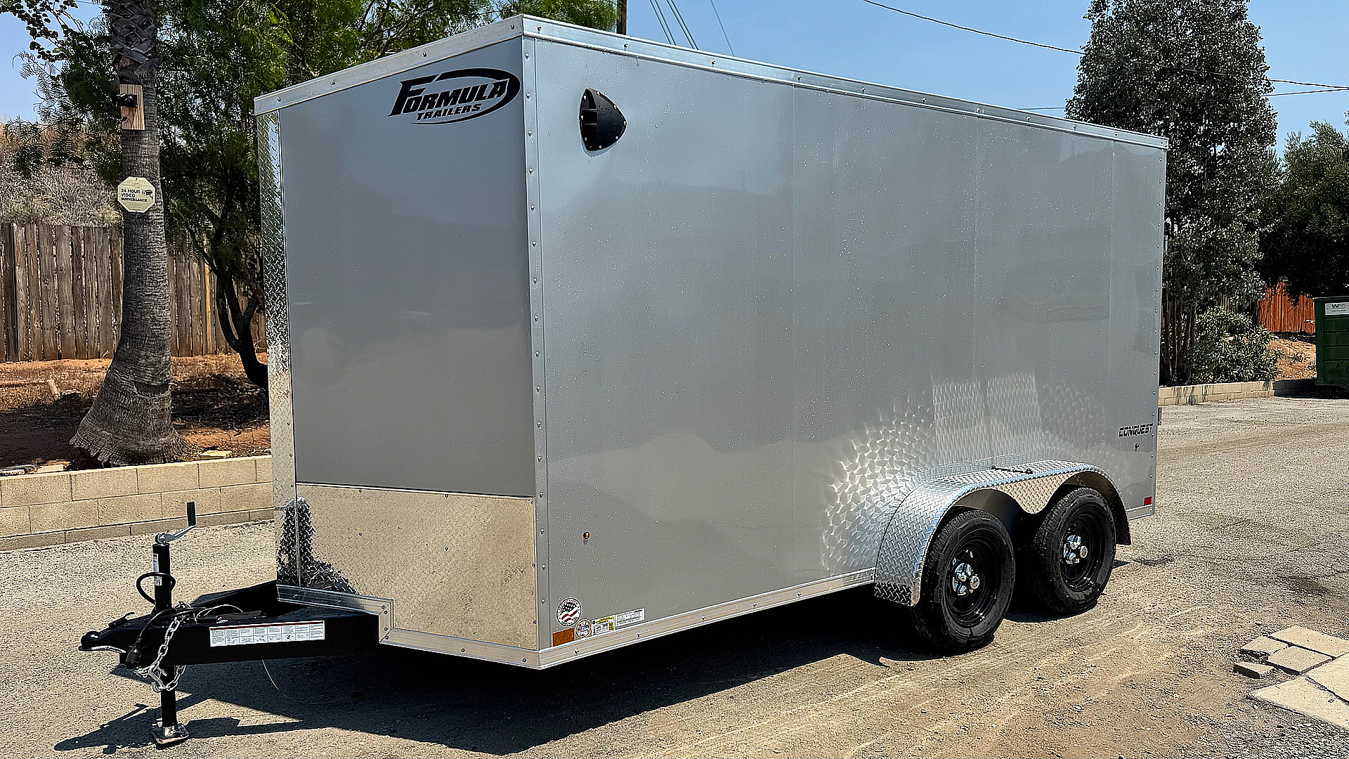 New 7x14 Tandem Axle 7K Enclosed Trailer for sale in Murrieta, CA