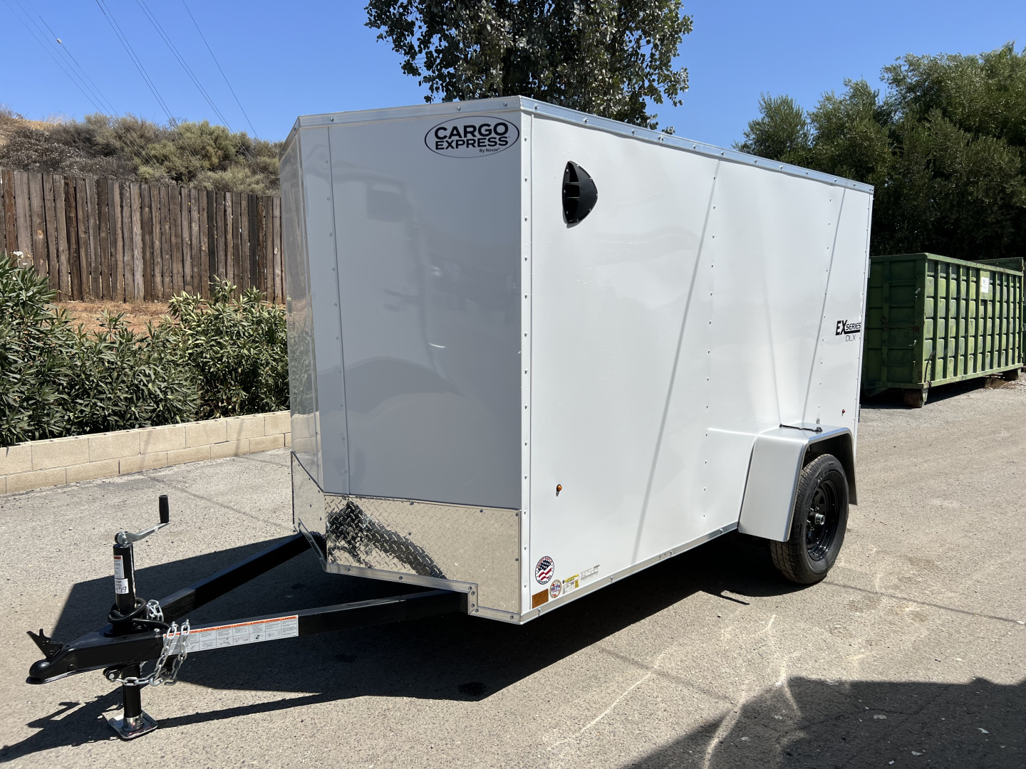 New 5x10 Single Axle 3K Enclosed Trailer for sale in Murrieta, CA
