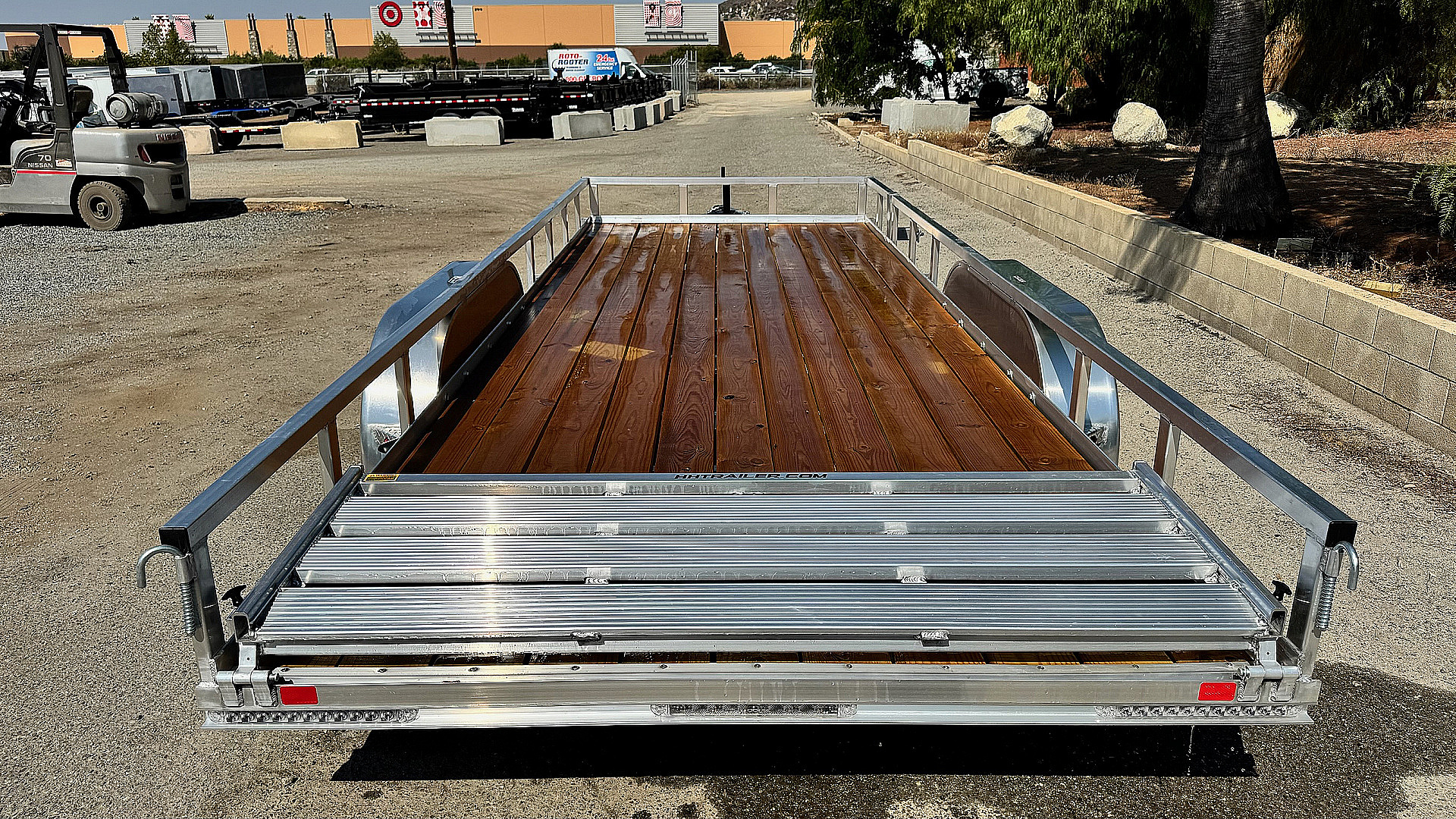 New 82"x20' Tandem Axle 7K Aluminum Utility Trailer for sale in ...