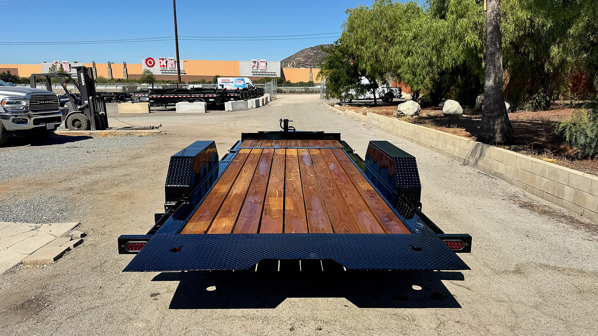 New 83"x20 Tandem Axle 15.4K Tilt Trailer for sale in Murrieta, CA