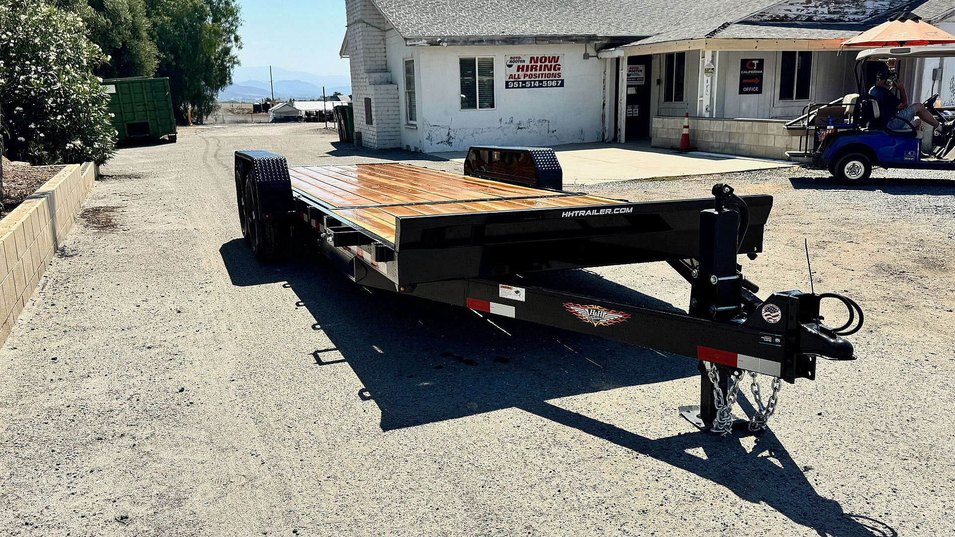 New 82"X20 Tandem Axle 14K Tilt Trailer for sale in Murrieta, CA