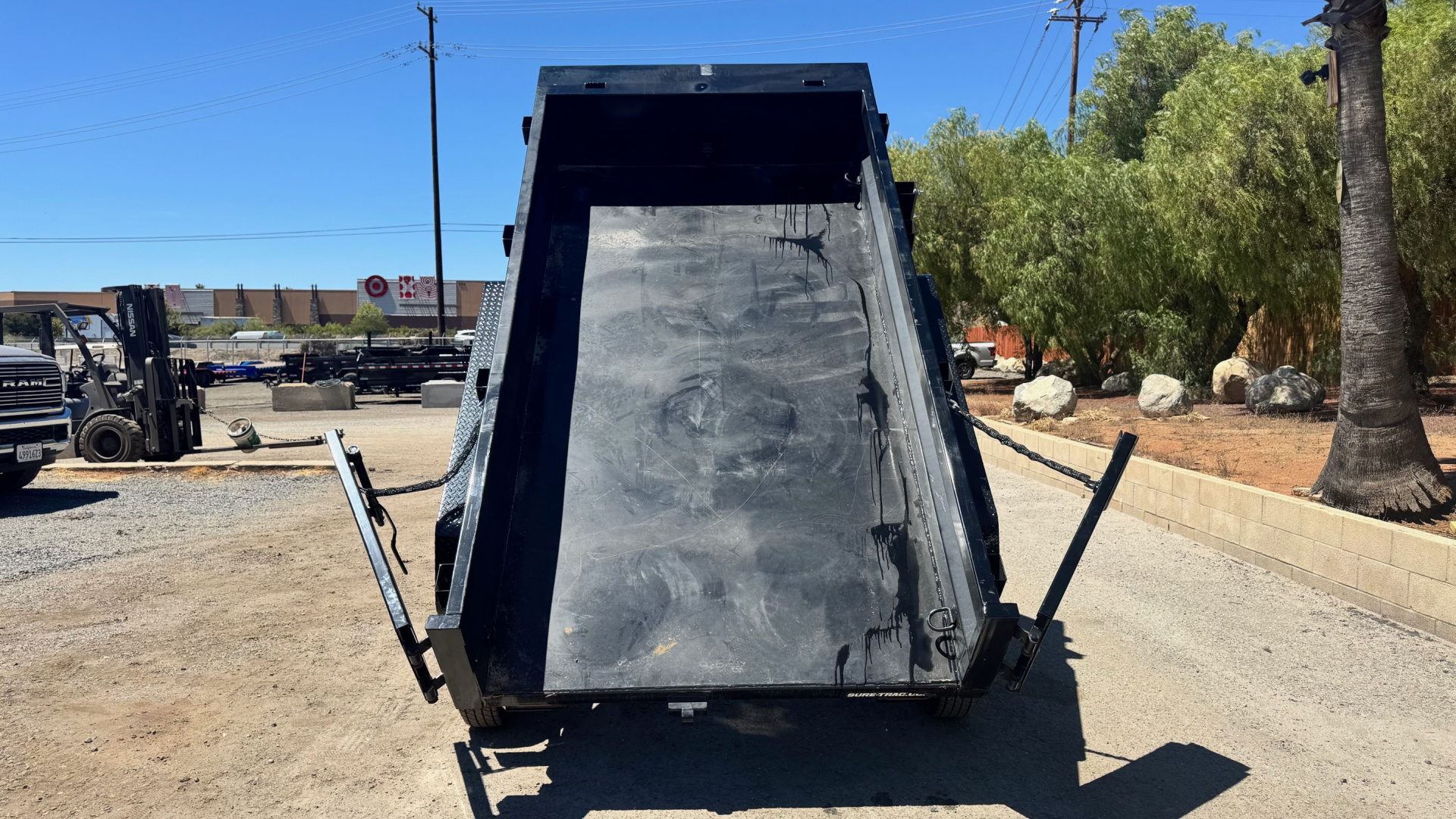 New 5x10 Tandem Axle 7K Dump Trailer