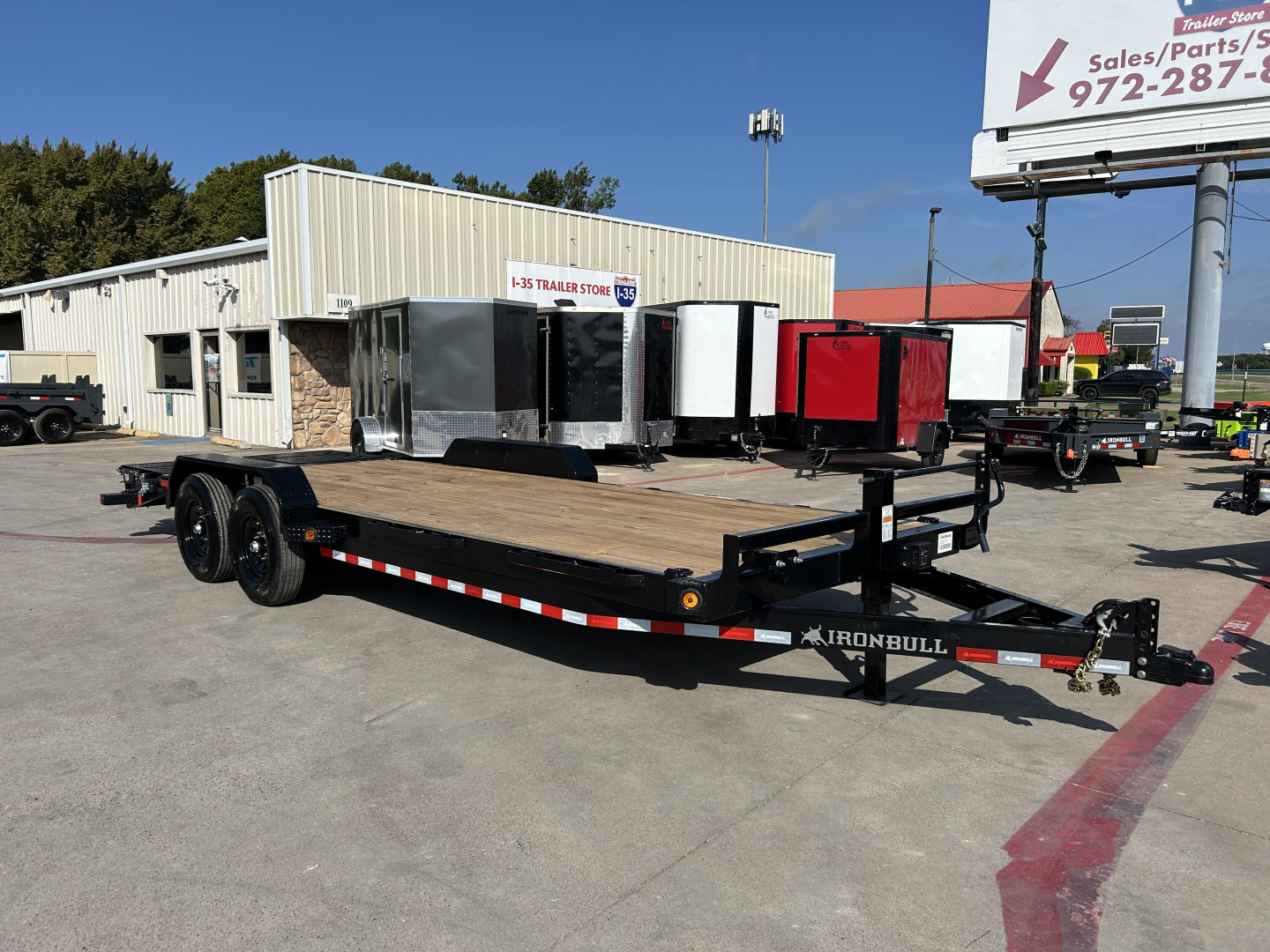 New 2026 Iron Bull ETB14 83x22 Equipment Trailer