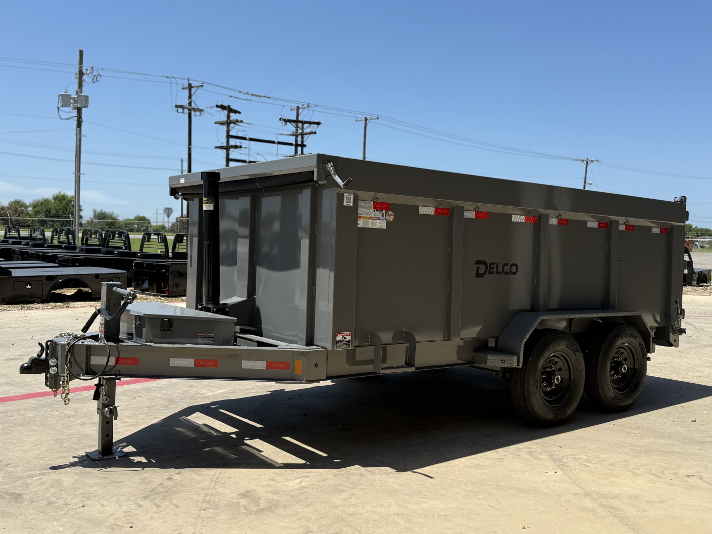 New 2025 Delco Trailers D514 Dump Trailer 40105 for sale in Paris, TX