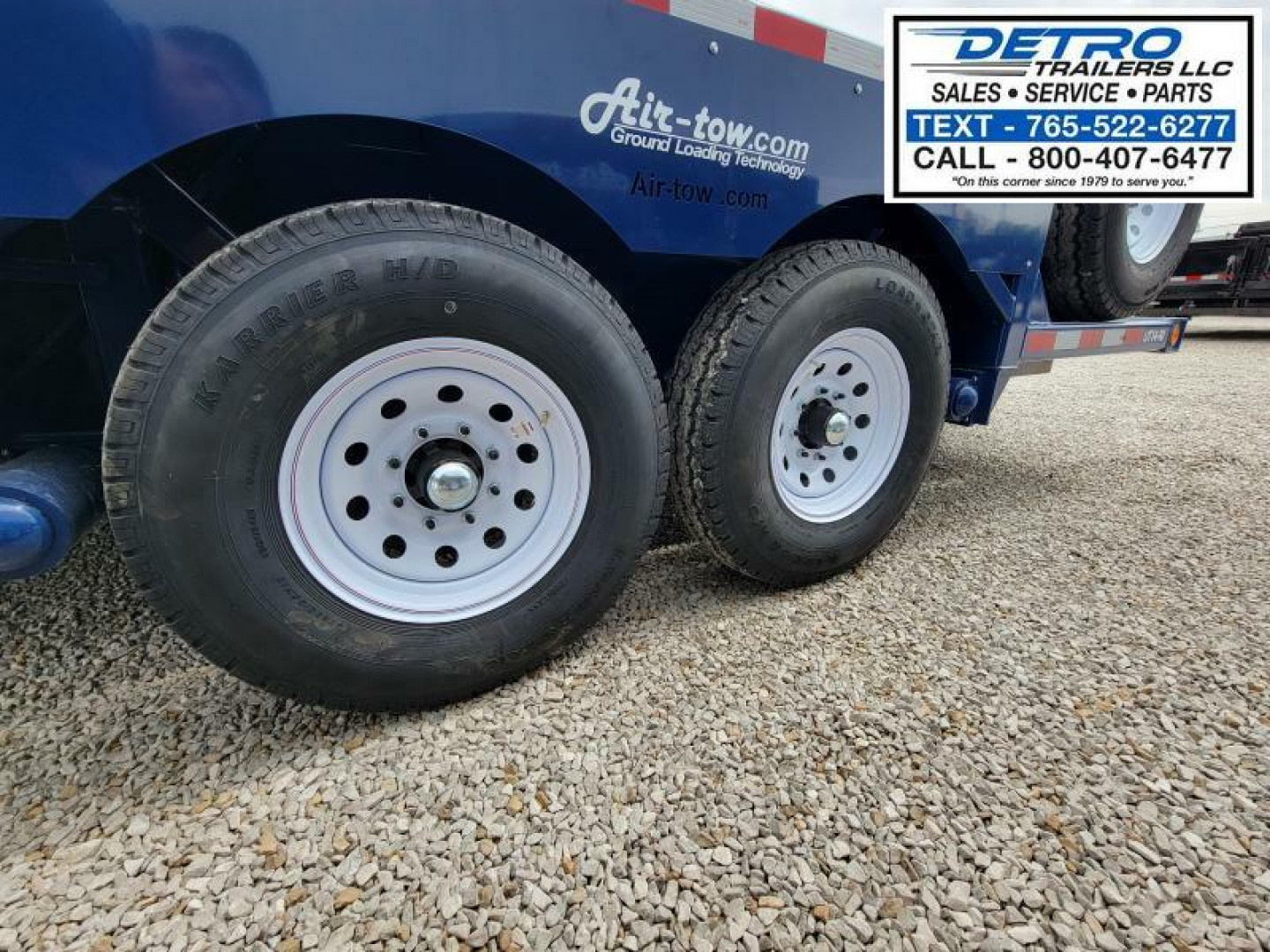 New 2023 Air-Tow UT14-10 13.8K Utility Trailer w/ Ground Level Loading ...