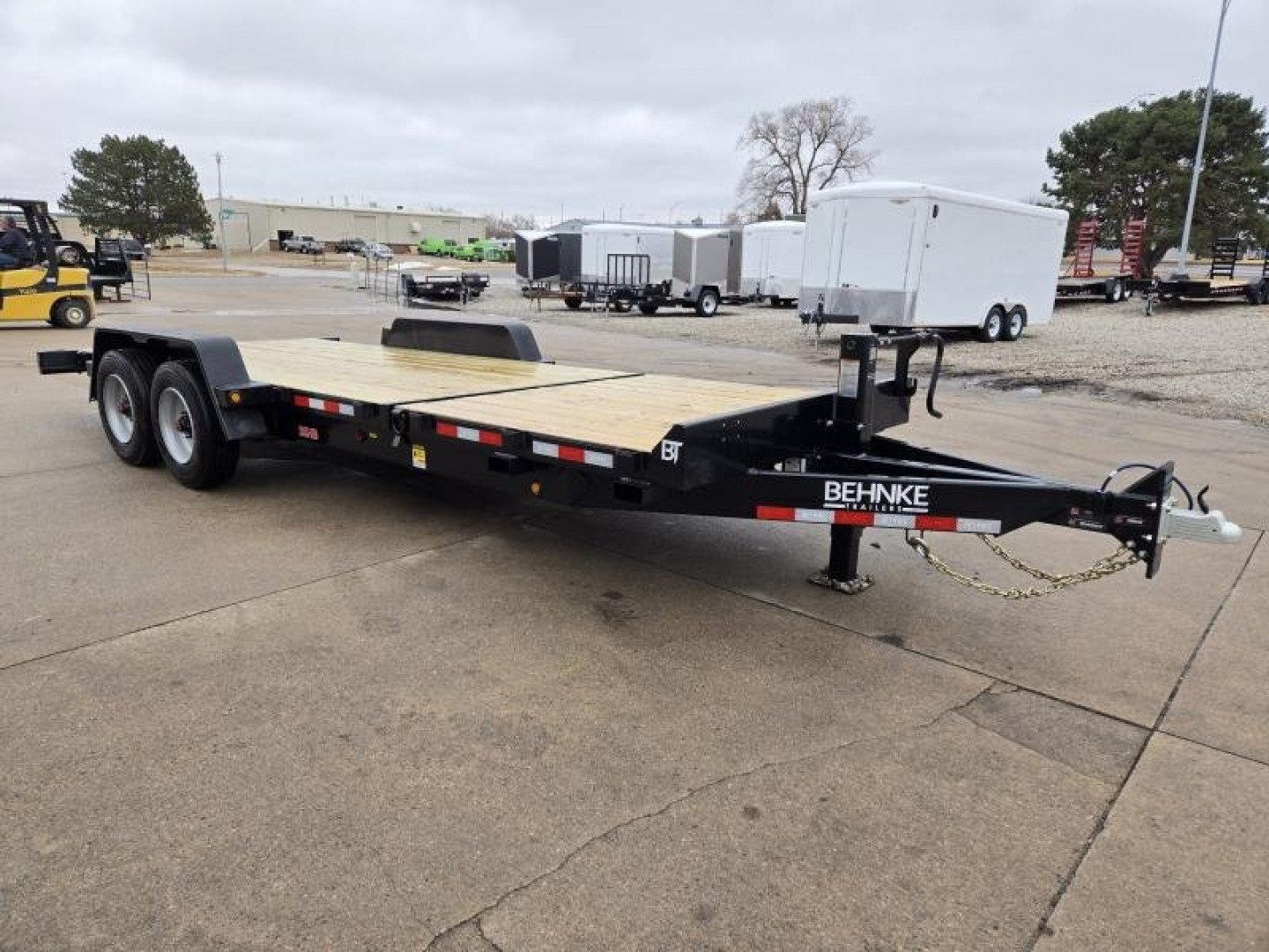 New 2025 Behnke 16+6 Tube Tilt 20K Equipment Trailer
