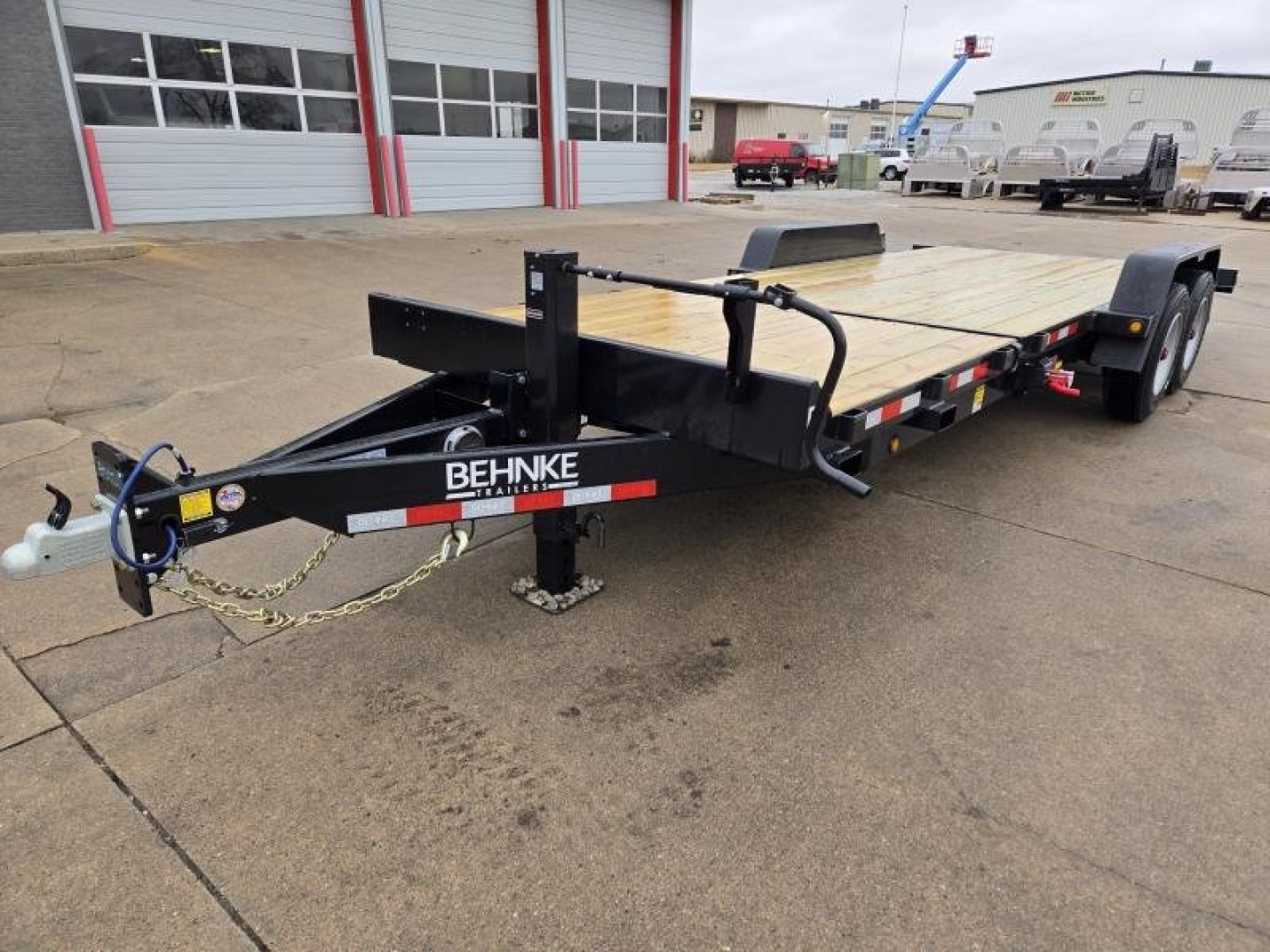 New 2025 Behnke 16+6 Tube Tilt 20K Equipment Trailer