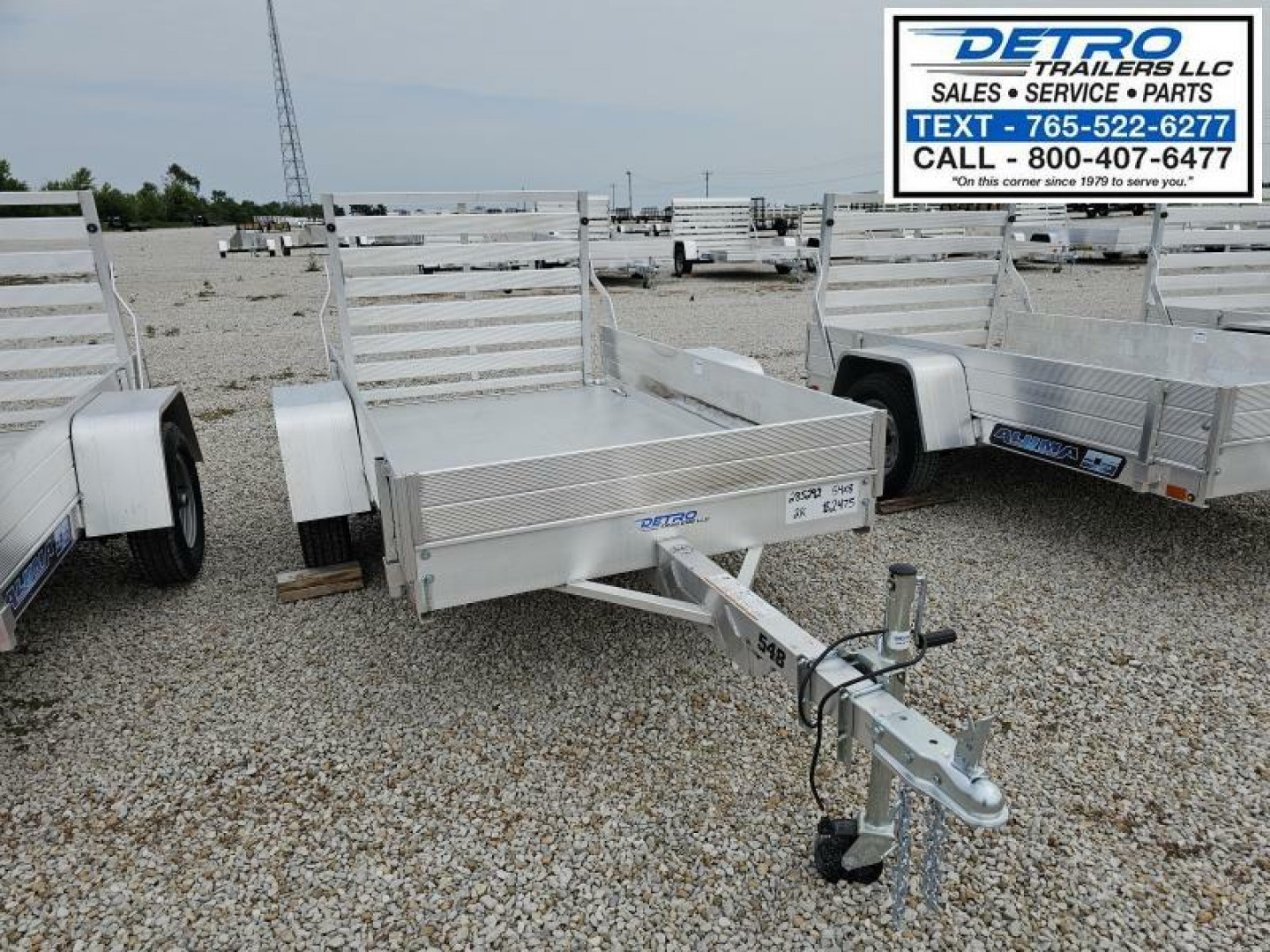 New 2025 Aluma 548S-TG 2K Torsion Idler Utility Trailer for sale in ...