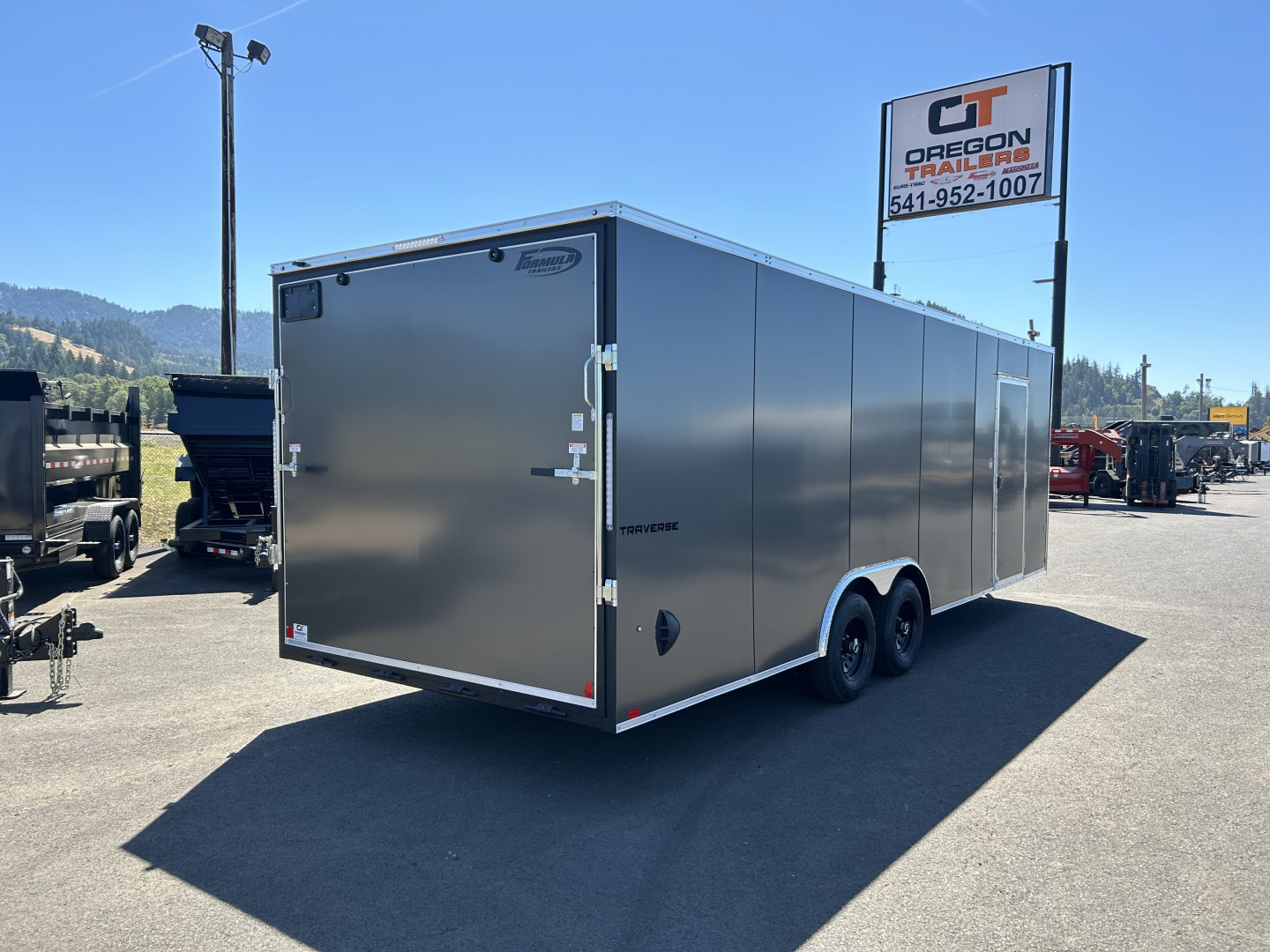 New 2025 Formula Trailers 8.5x24 Traverse Enclosed Carhauler Trailer 10K GVWR