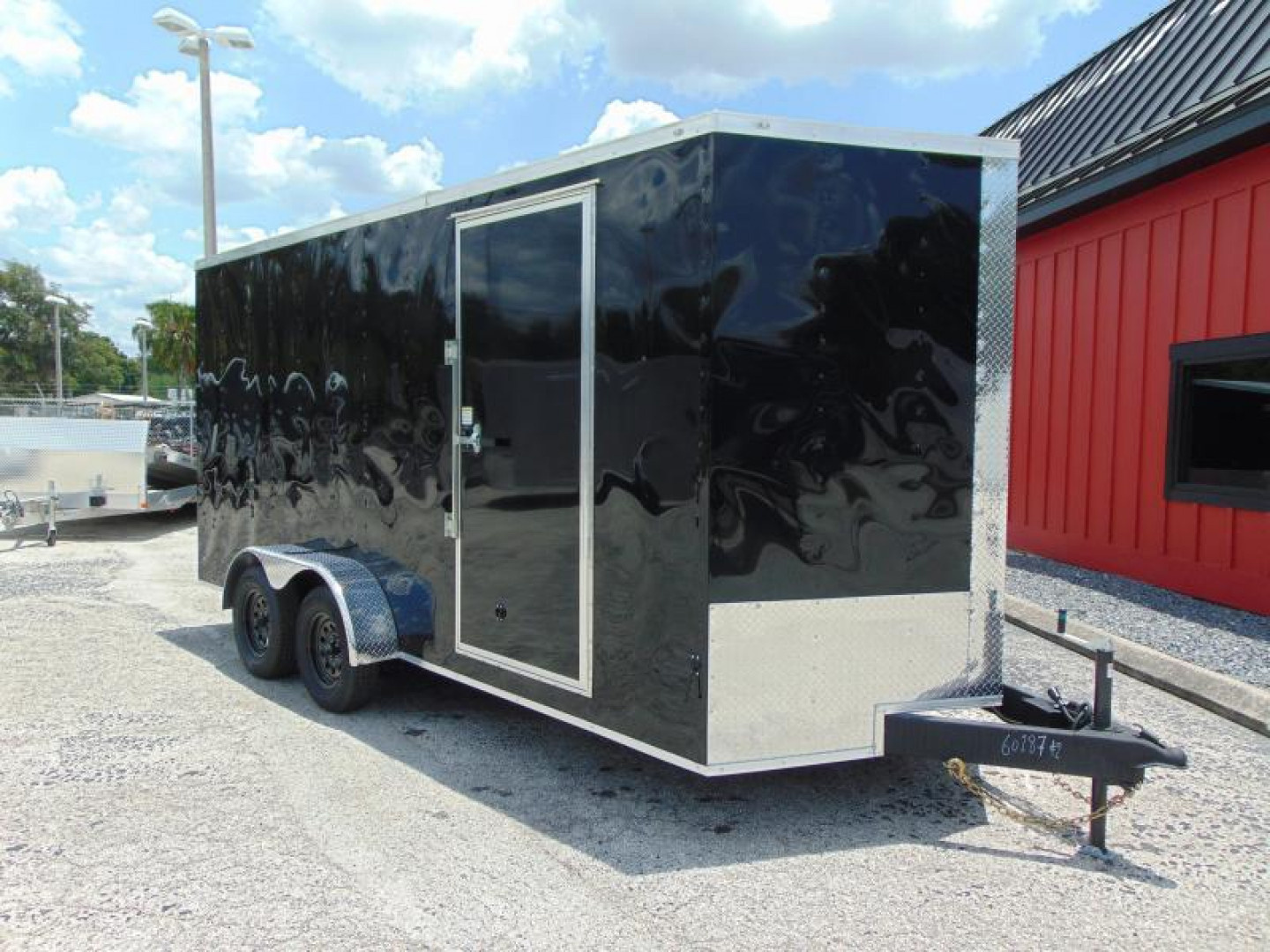 New New Rock Solid Cargo 7X16TA Enclosed Cargo Trailer w/7' Interior ...