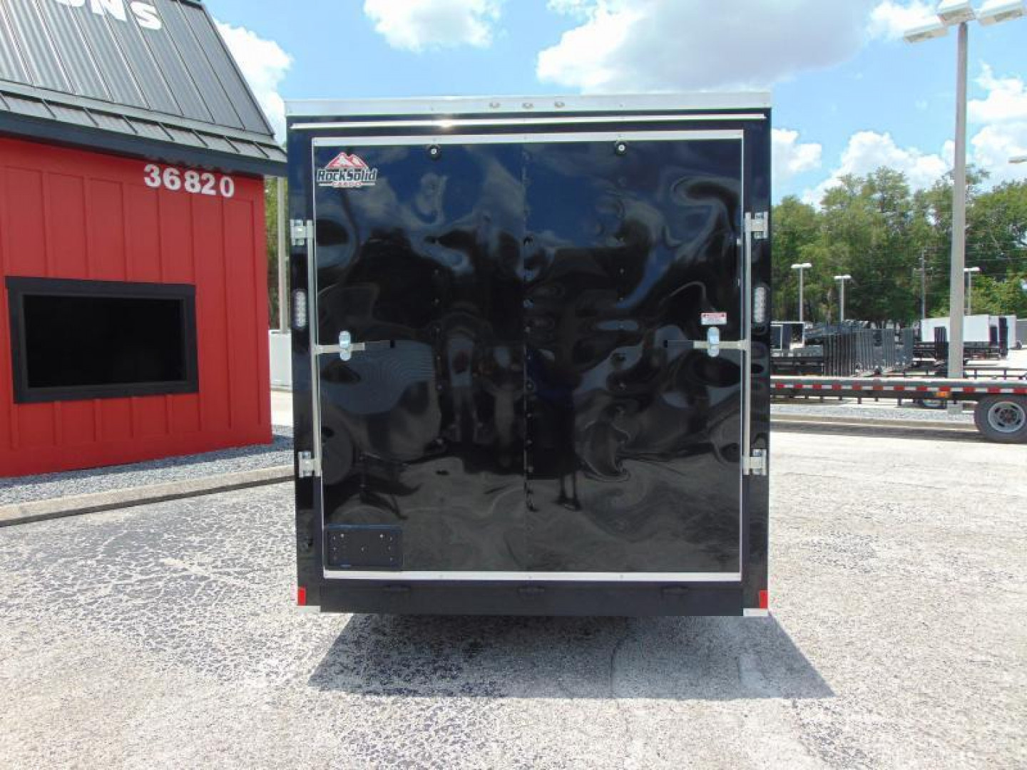 New New Rock Solid Cargo 7X16TA Enclosed Cargo Trailer w/7' Interior ...