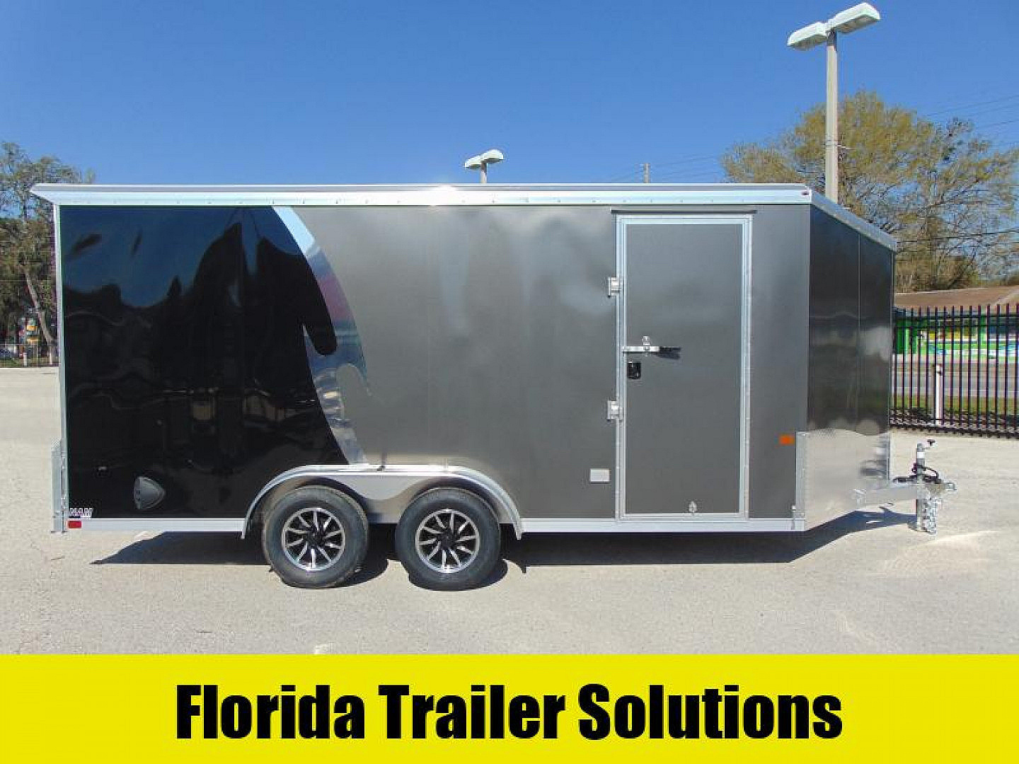 New New NEO Trailers 7.5X16 ALL Aluminum NAMR Enclosed Cargo Trailer w ...