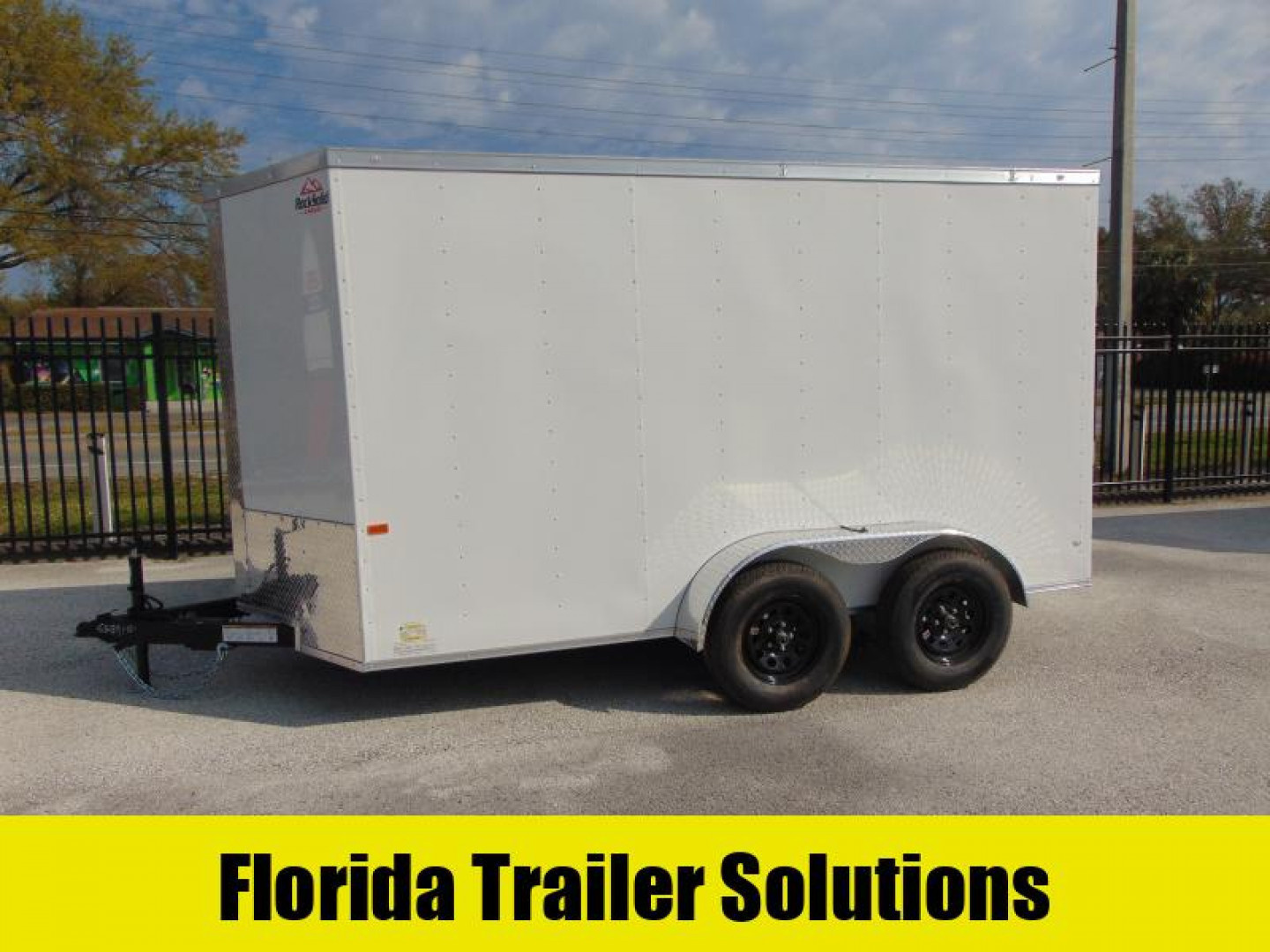 New New Rock Solid Cargo 6X12 Tandem Axle Enclosed Cargo Trailer w/6'6 ...