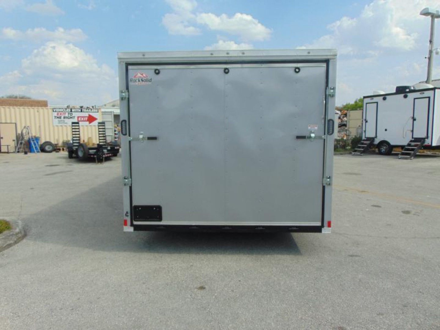 New New Rock Solid Cargo 8.5X24 10K Car / Racing Trailer for sale in ...