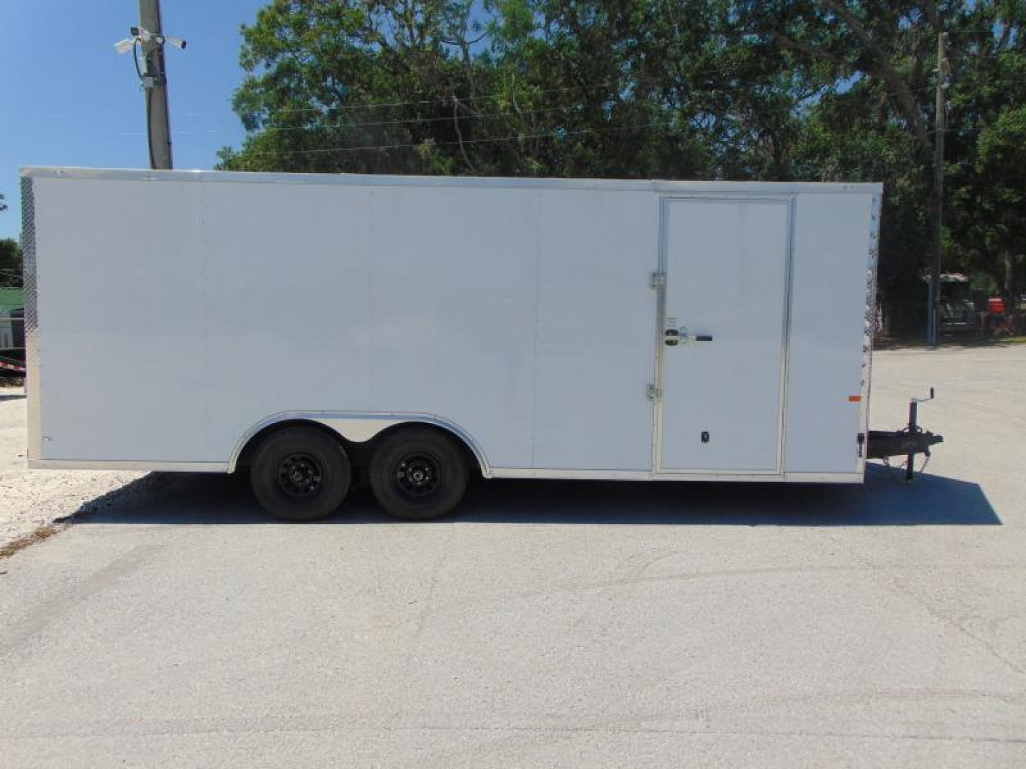 New New Rock Solid Cargo 8.5X20TA 10k Enclosed Car Trailer w/.080 ...