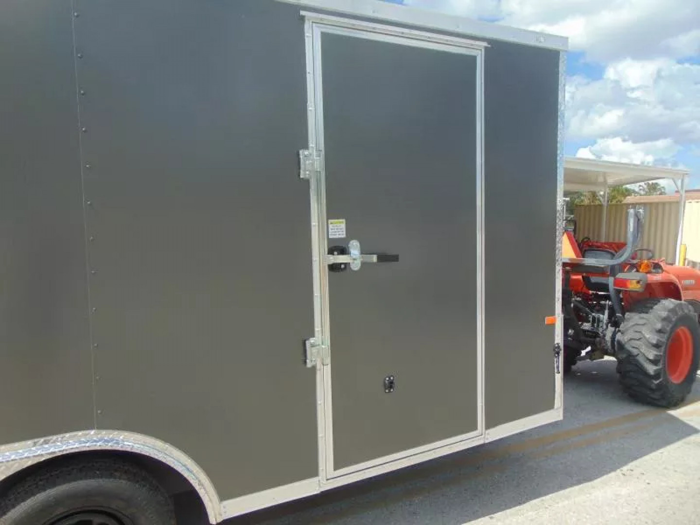 New New Rock Solid Cargo 8.5X16TA 7k Enclosed Cargo Trailer w/.080 ...